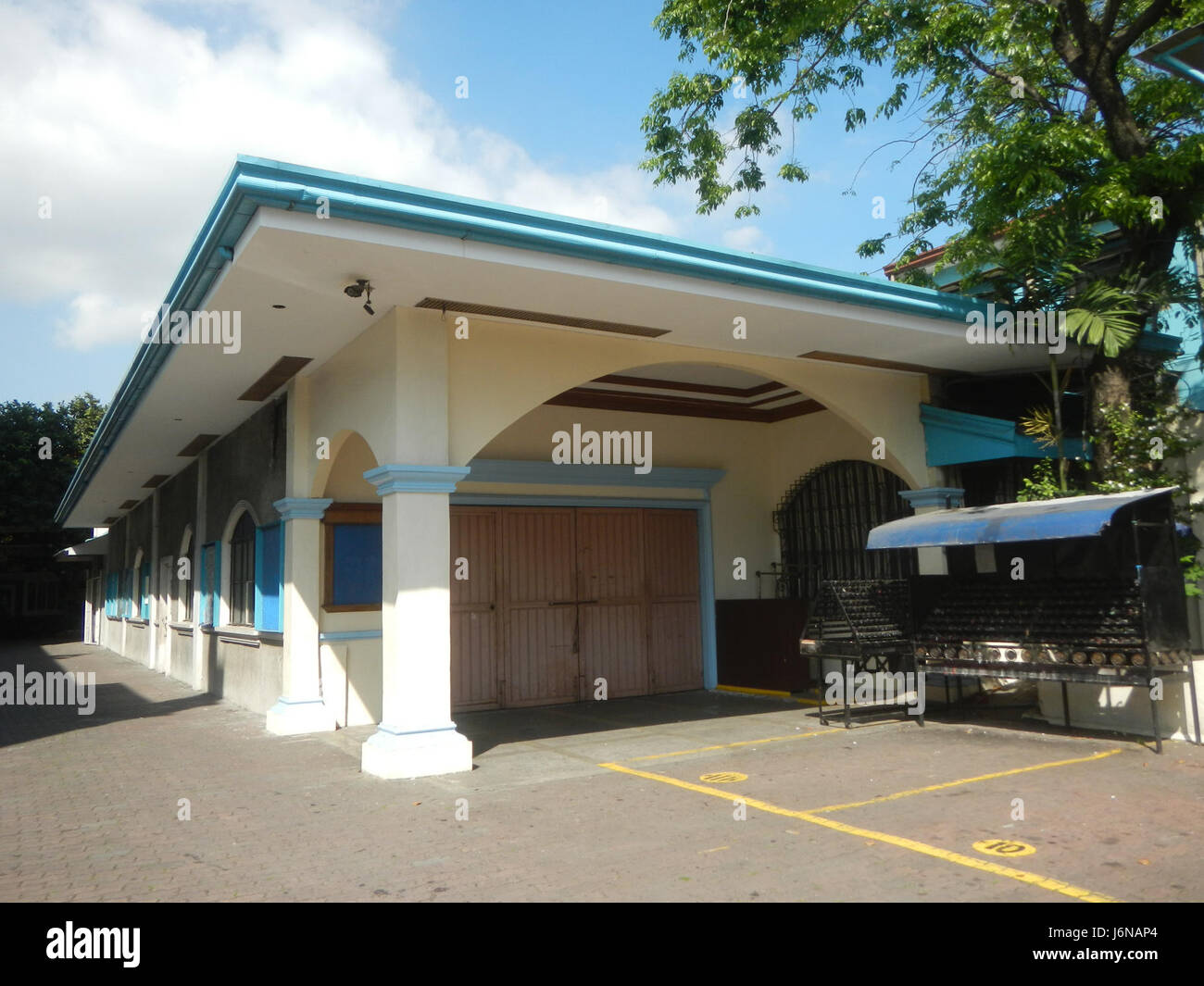 This image shows the exterior of the Immaculate Conception Parish ...