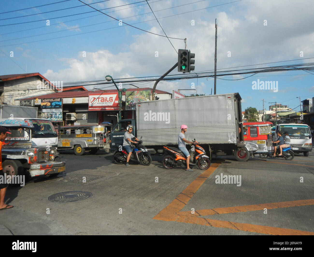 The image shows the Capulong and Raxabago streets in Barangays Tondo ...