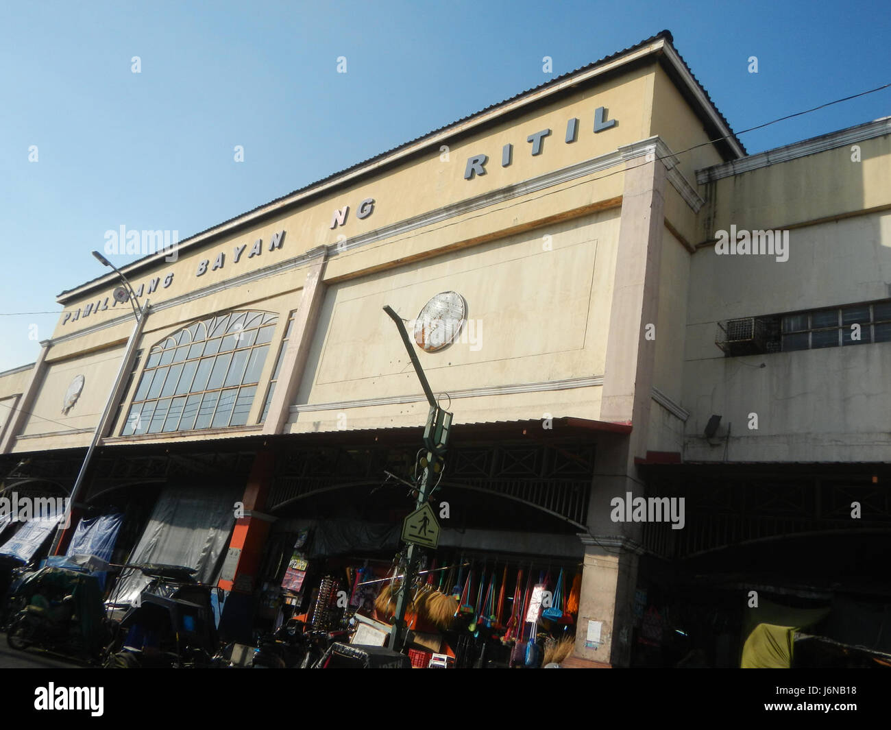 The New Pritil Public Market, located on Juan Luna Herbosa Street in ...