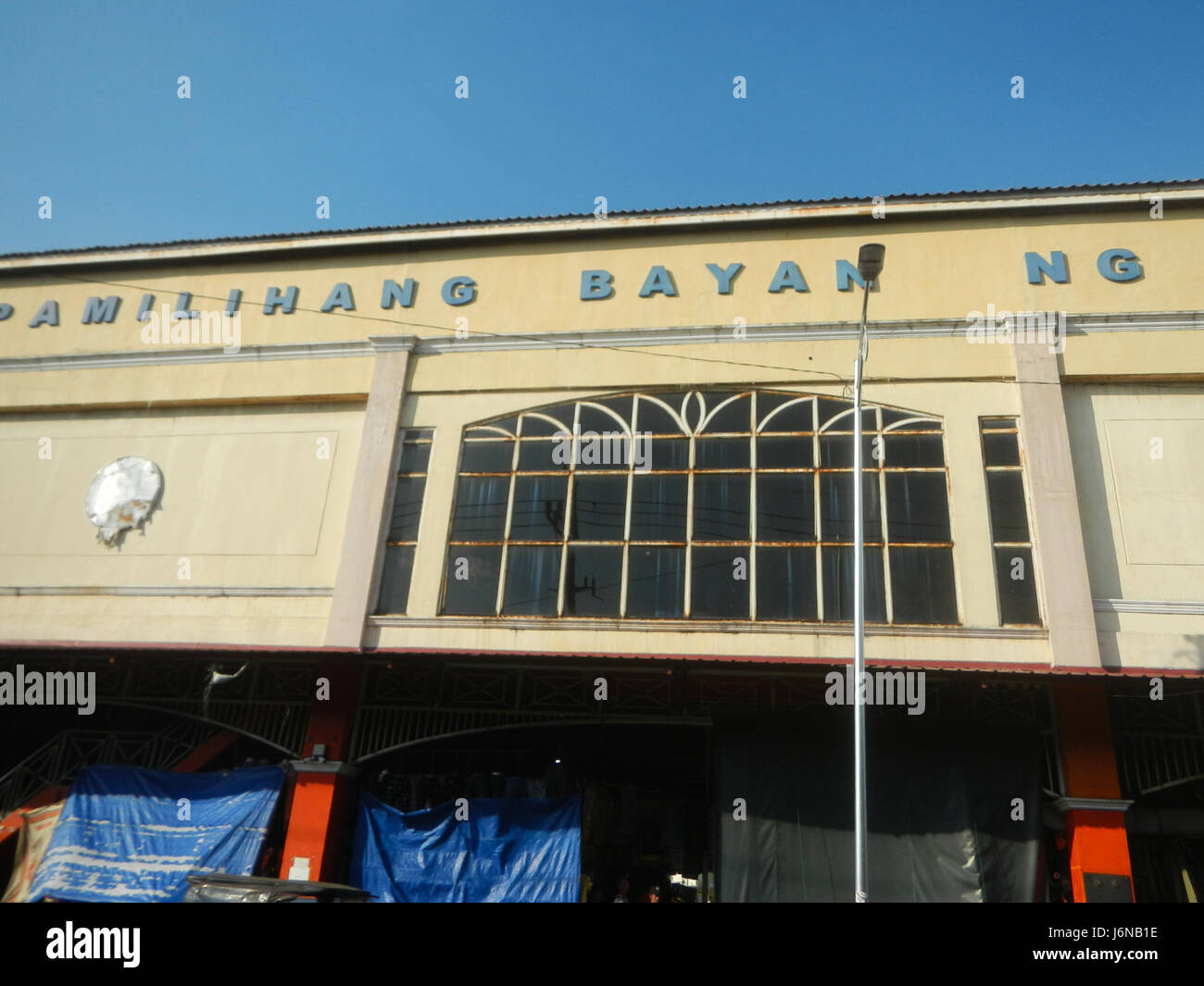 The New Pritil Public Market in Tondo, Manila, serves as a local ...