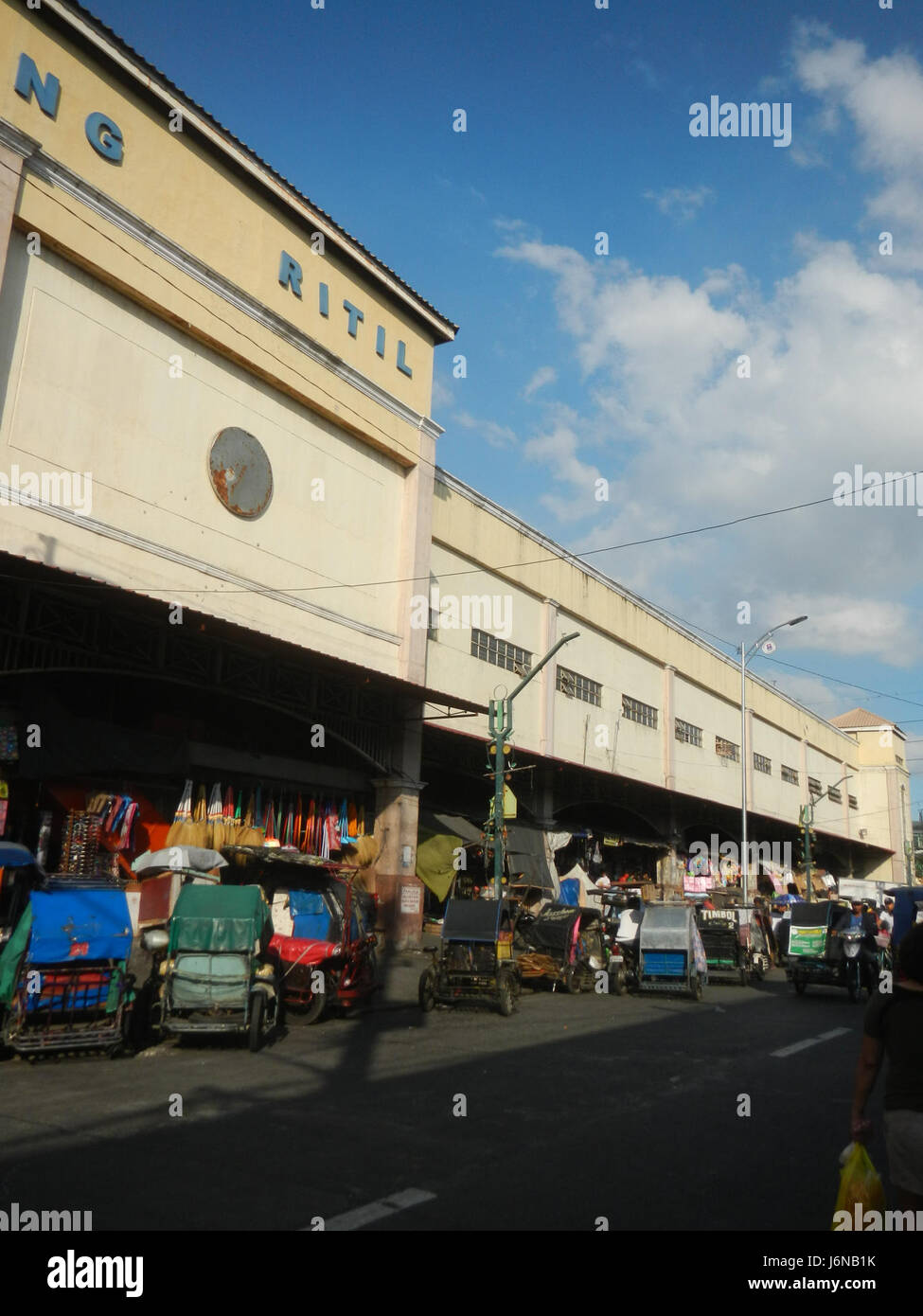 This entry describes the New Pritil Public Market located along Juan ...