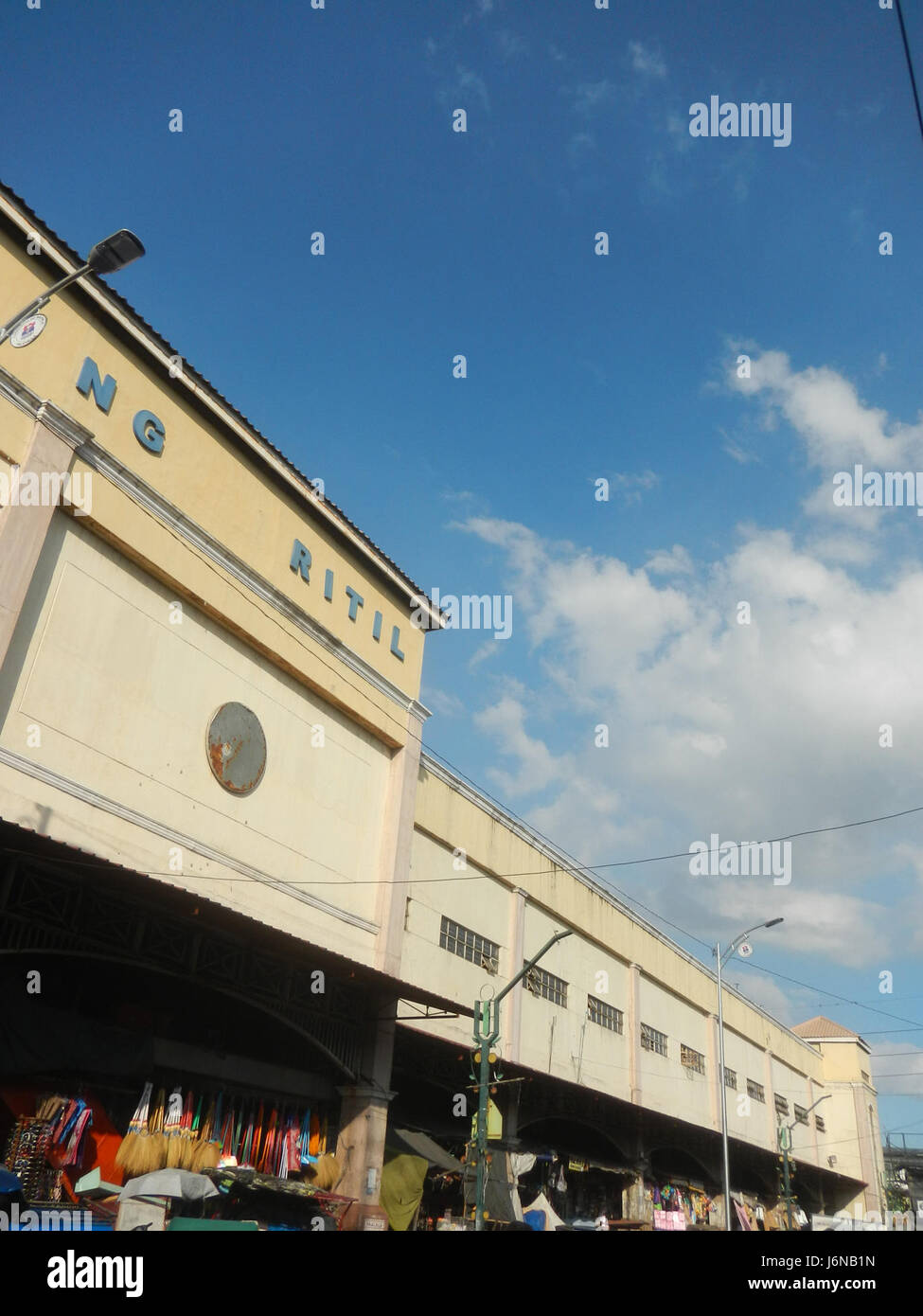 The New Pritil Public Market, located on Juan Luna and Herbosa Streets ...