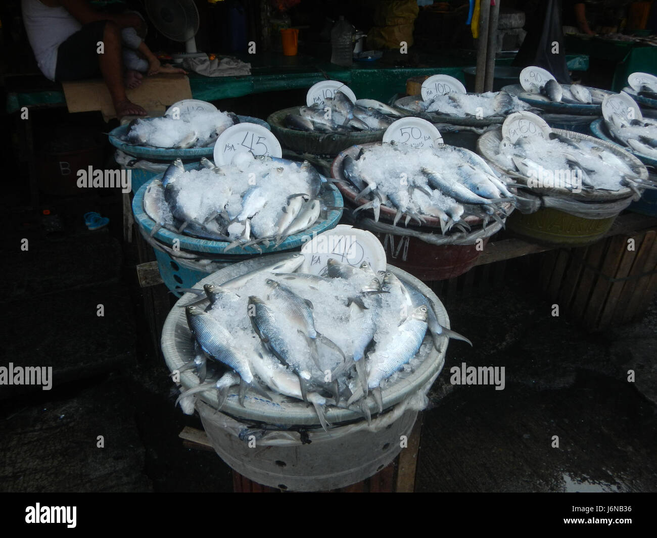 This image depicts the New Pritil Public Market located on Juan Luna ...