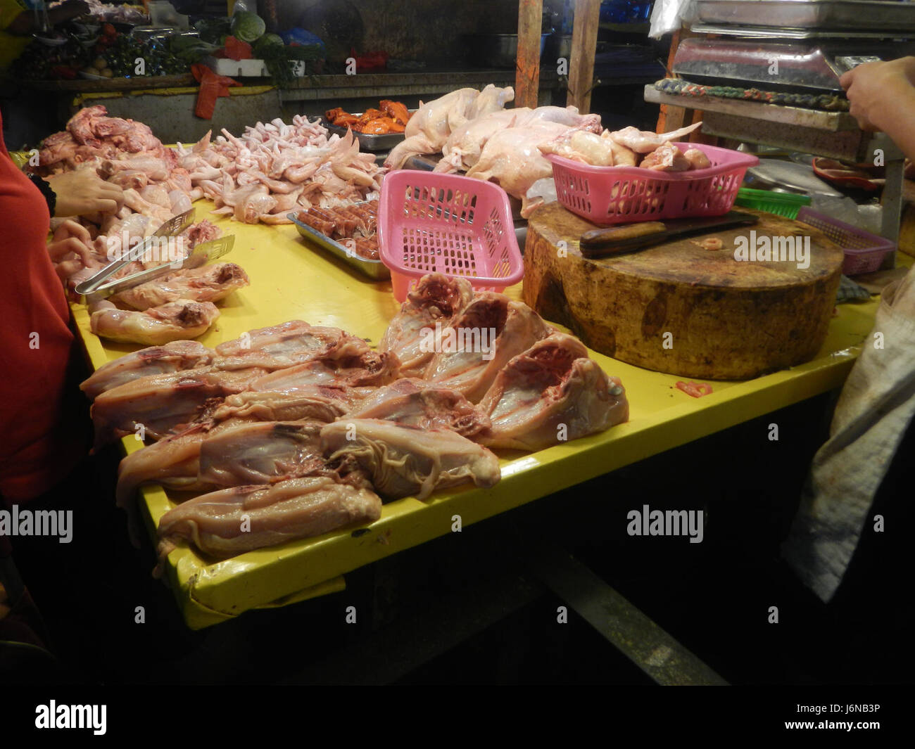 This image shows the New Pritil Public Market, located on Juan Luna and ...