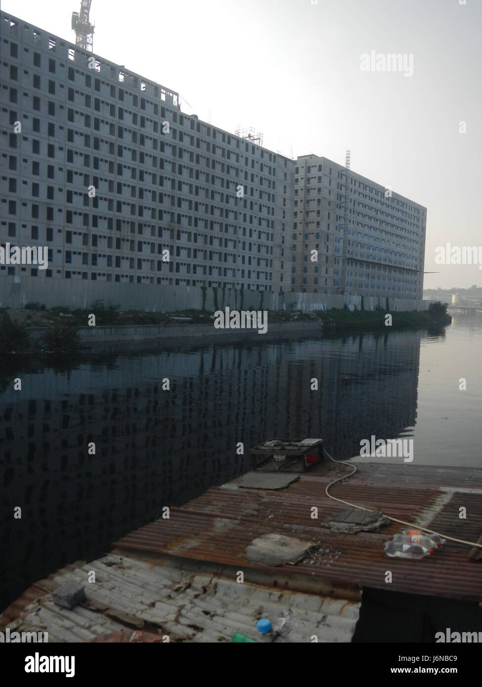 This image shows the Velasquez Bridge in the Barangay area of Tondo ...
