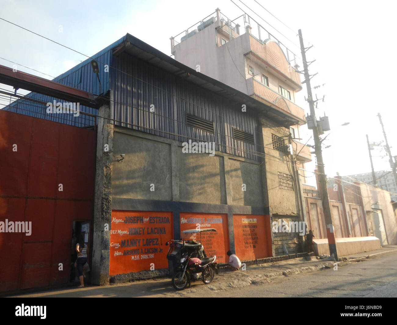 This is an image or map identifying several key locations in Tondo ...