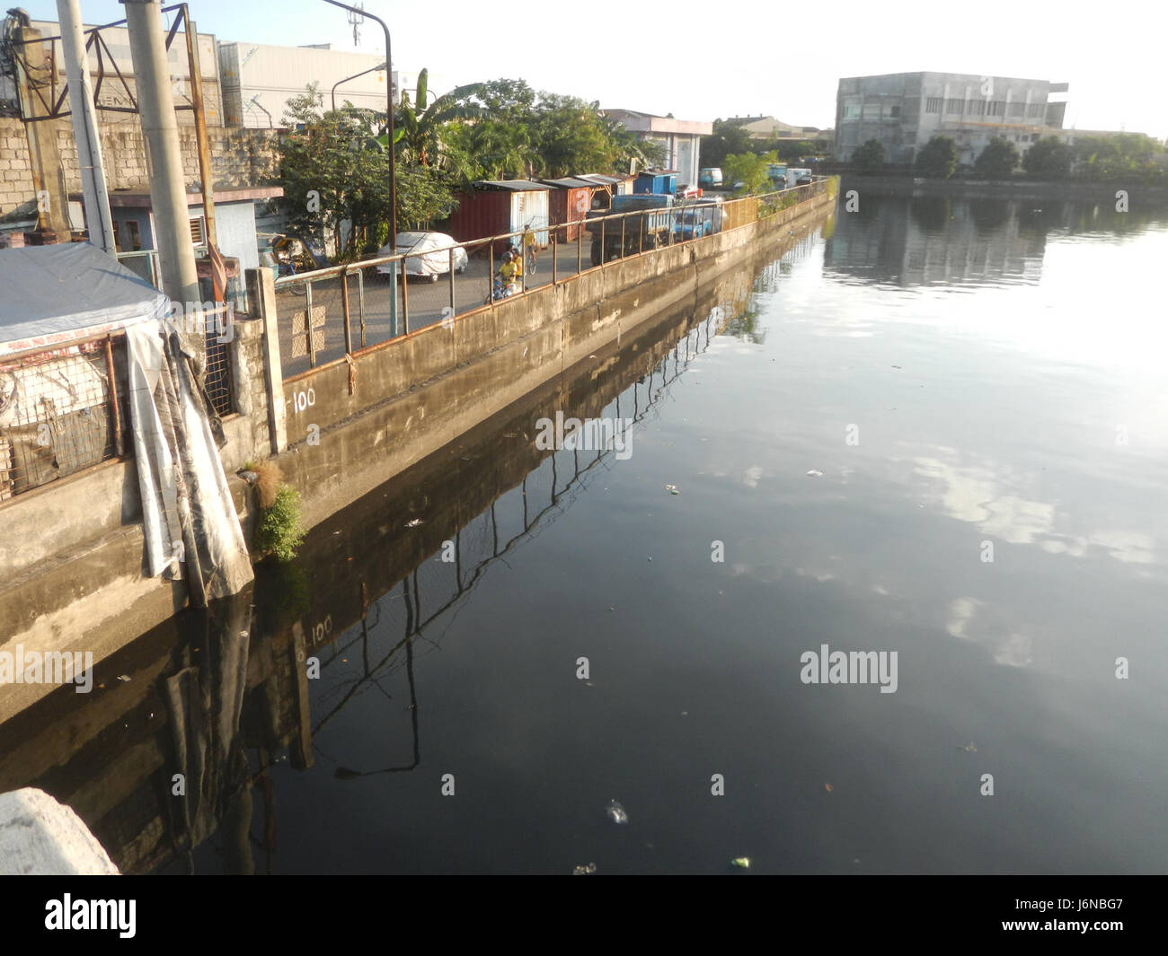This image shows the Honorio Lopez Bridge in the Infanta area, located ...