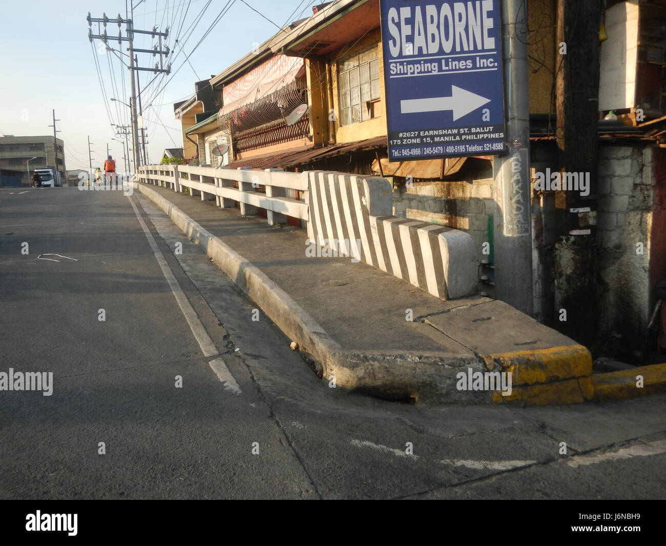 An image or map showing Honorio Lopez Bridge, Boulevard Earnshaw, and ...