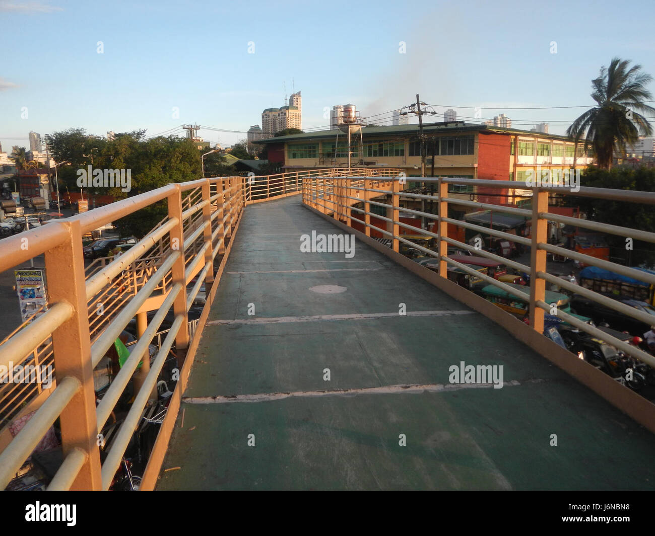 The pedestrian footbridge in the Tondo district of Manila is a crucial ...