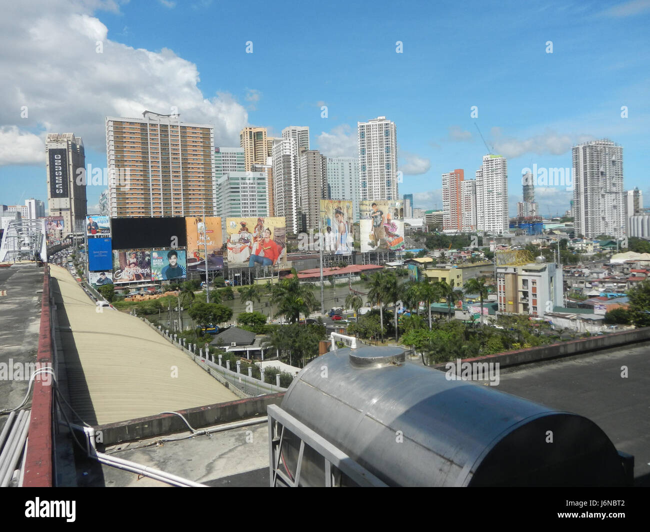 A photograph or map detailing the Guadalupe Cloverleaf Interchange and ...