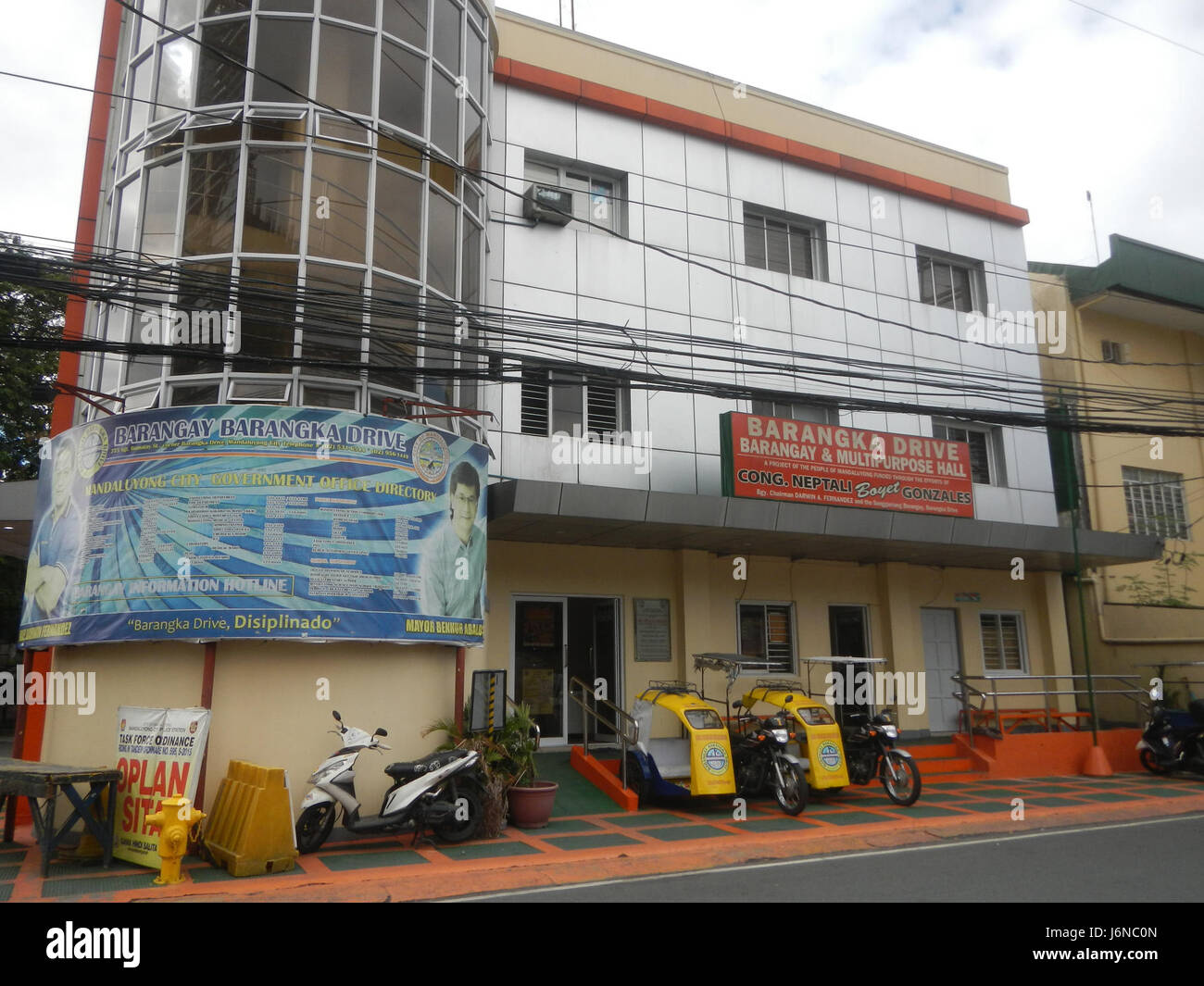 Barangays Barangka Ibaba and Itaas, located near Bonifacio Javier ...
