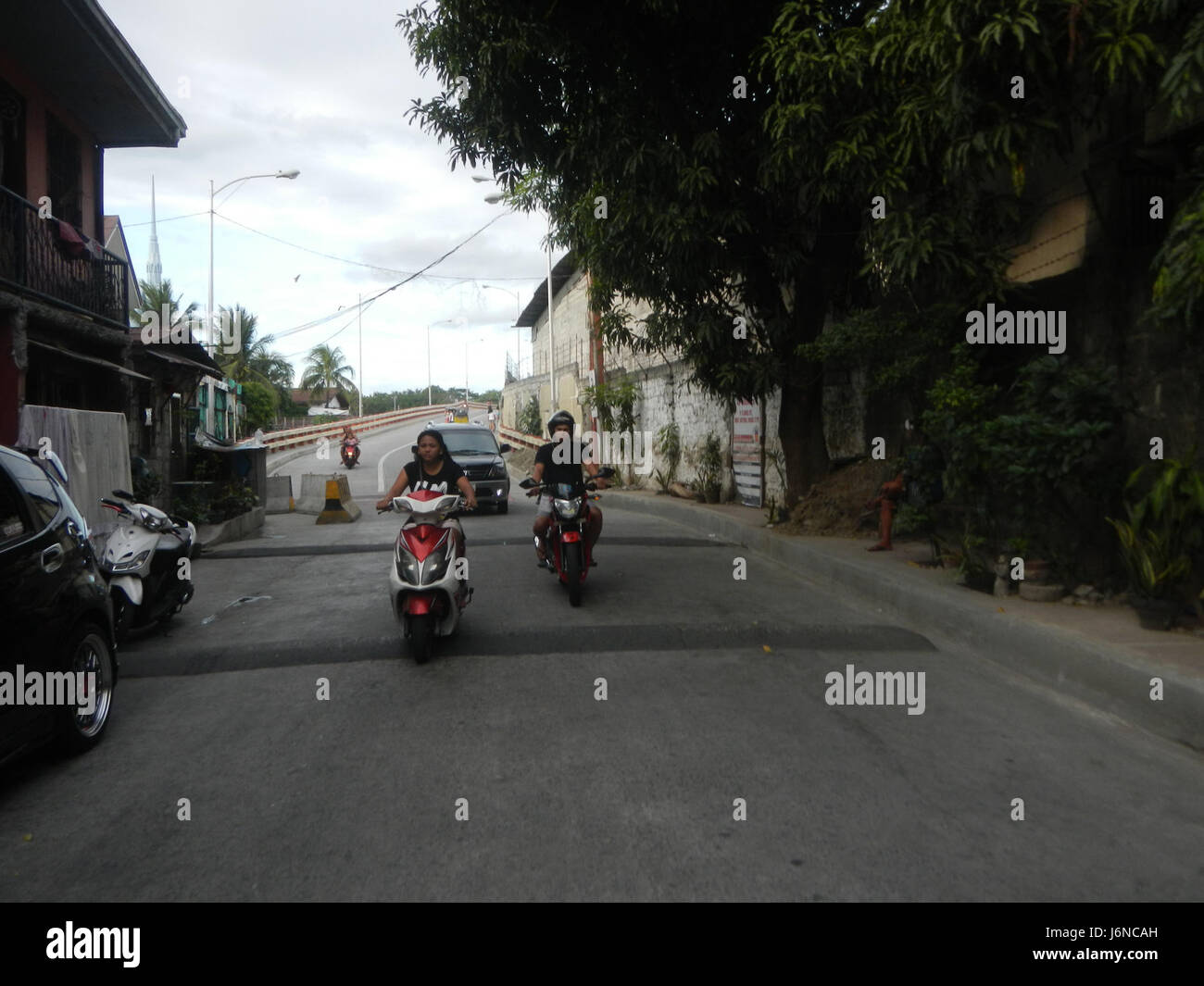 This image shows the flood control measures implemented at the Sumilang ...