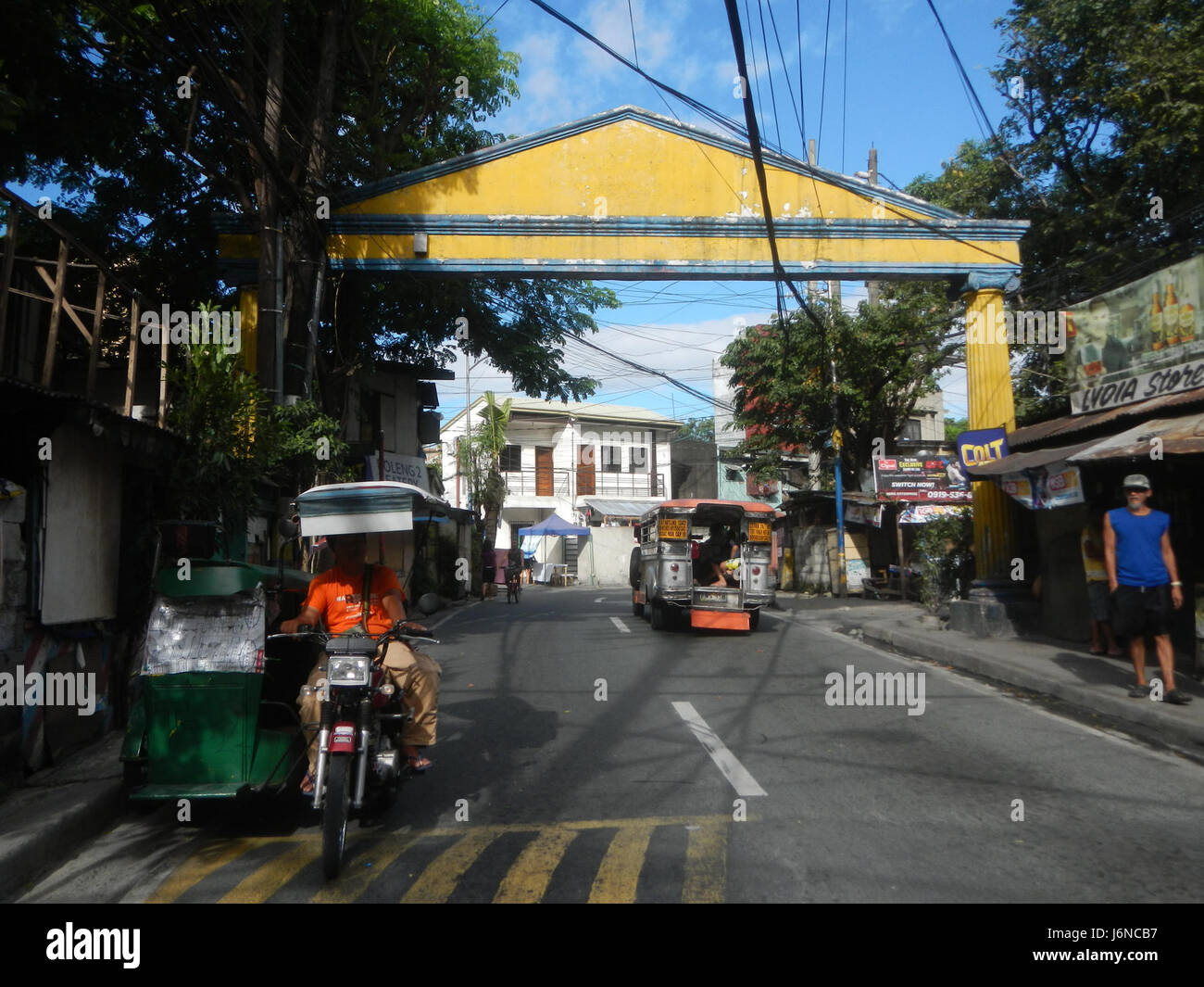 This image depicts the bustling area of Barangays Barangka Drive and E ...