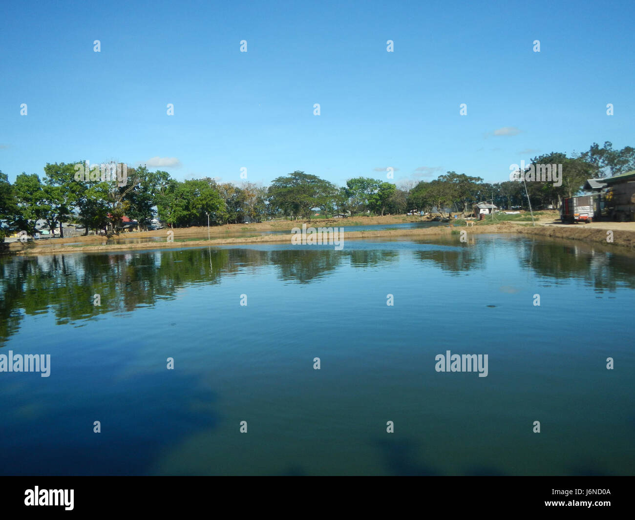 09367 Fish ponds in Malamig, Bustos, Bulacan 15 Stock Photo - Alamy