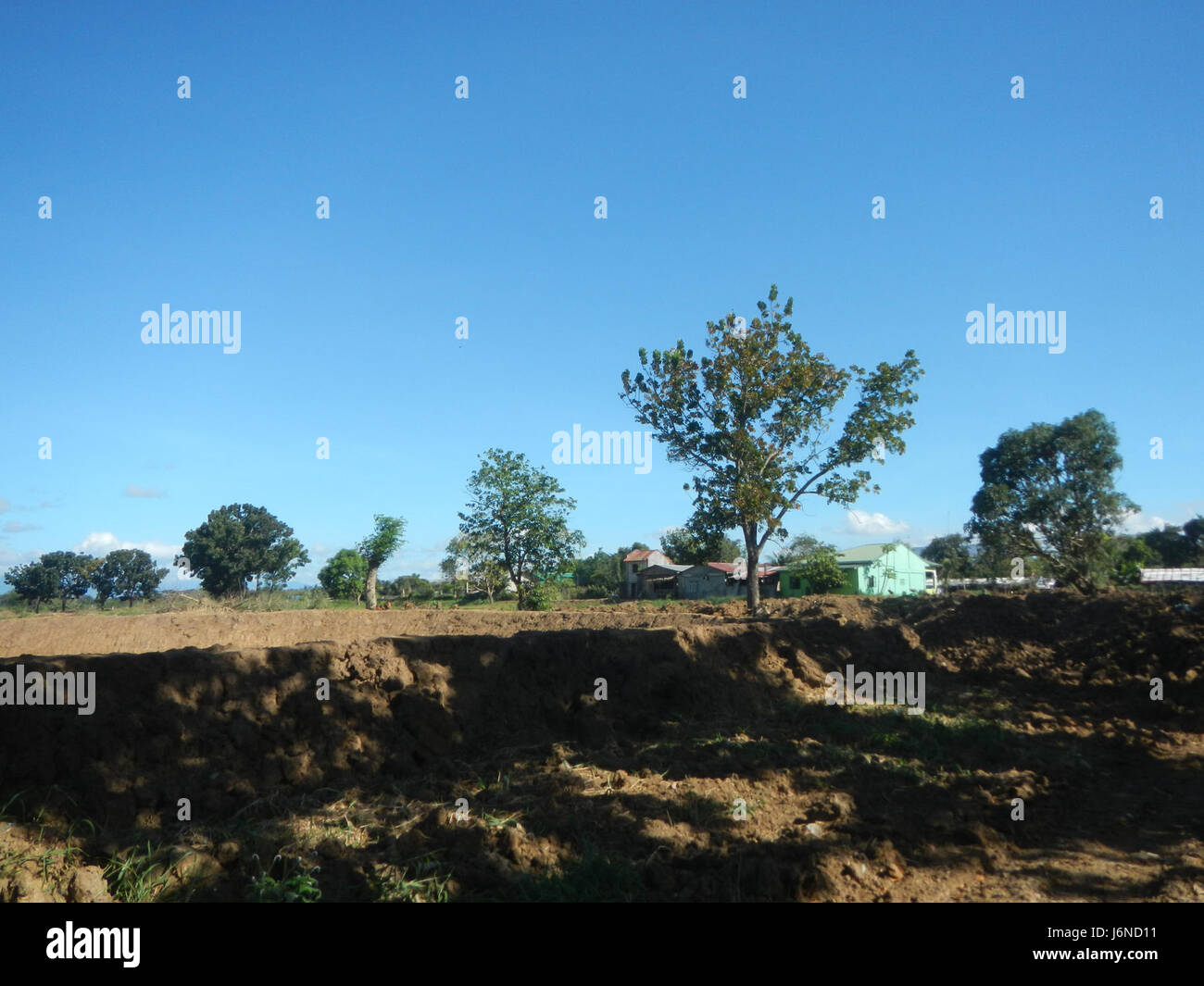 This image features fish ponds located in Malamig, Bustos, Bulacan ...