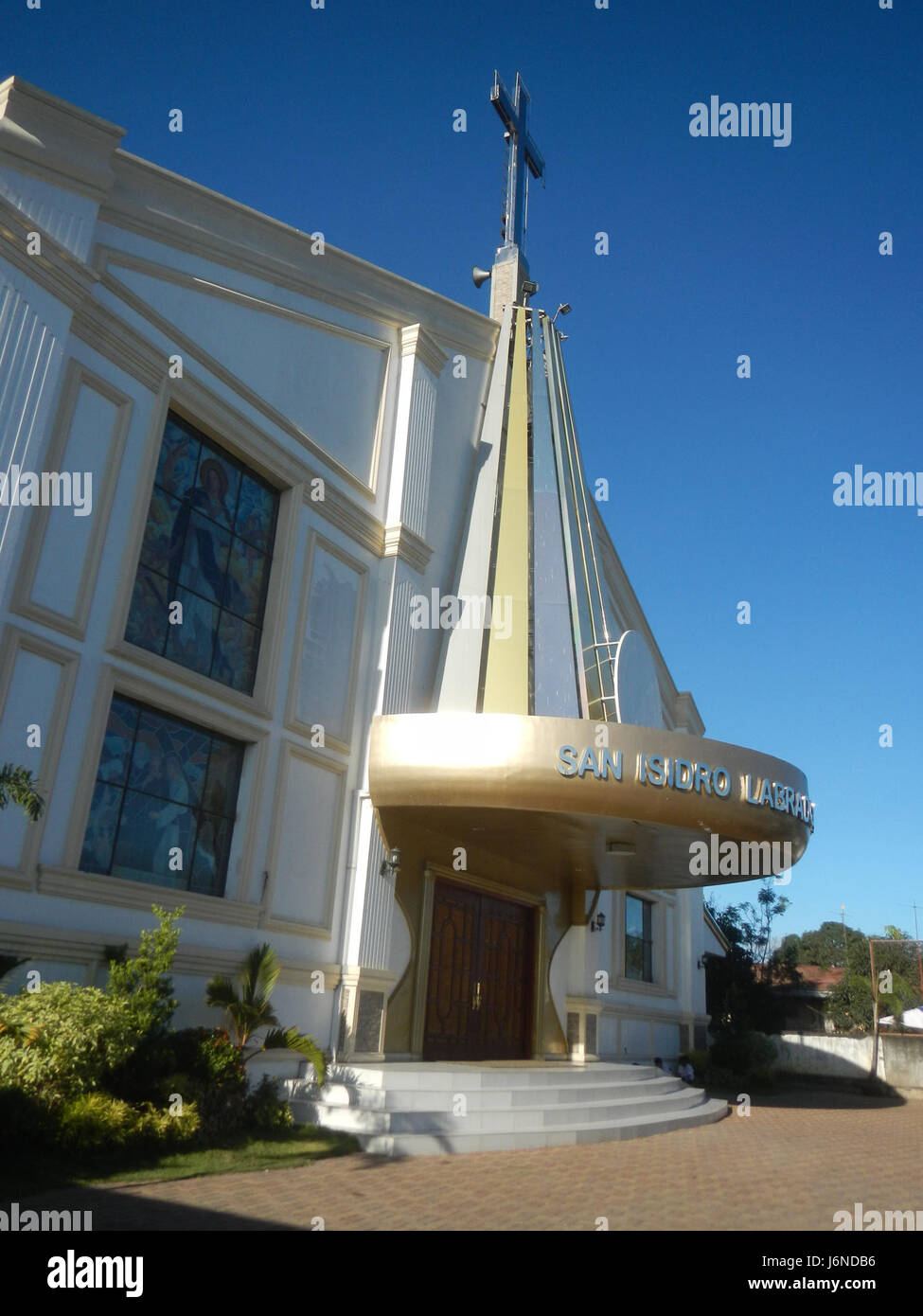 The San Isidro Labrador Parish Church in Liciada, Bustos, Bulacan, is a ...