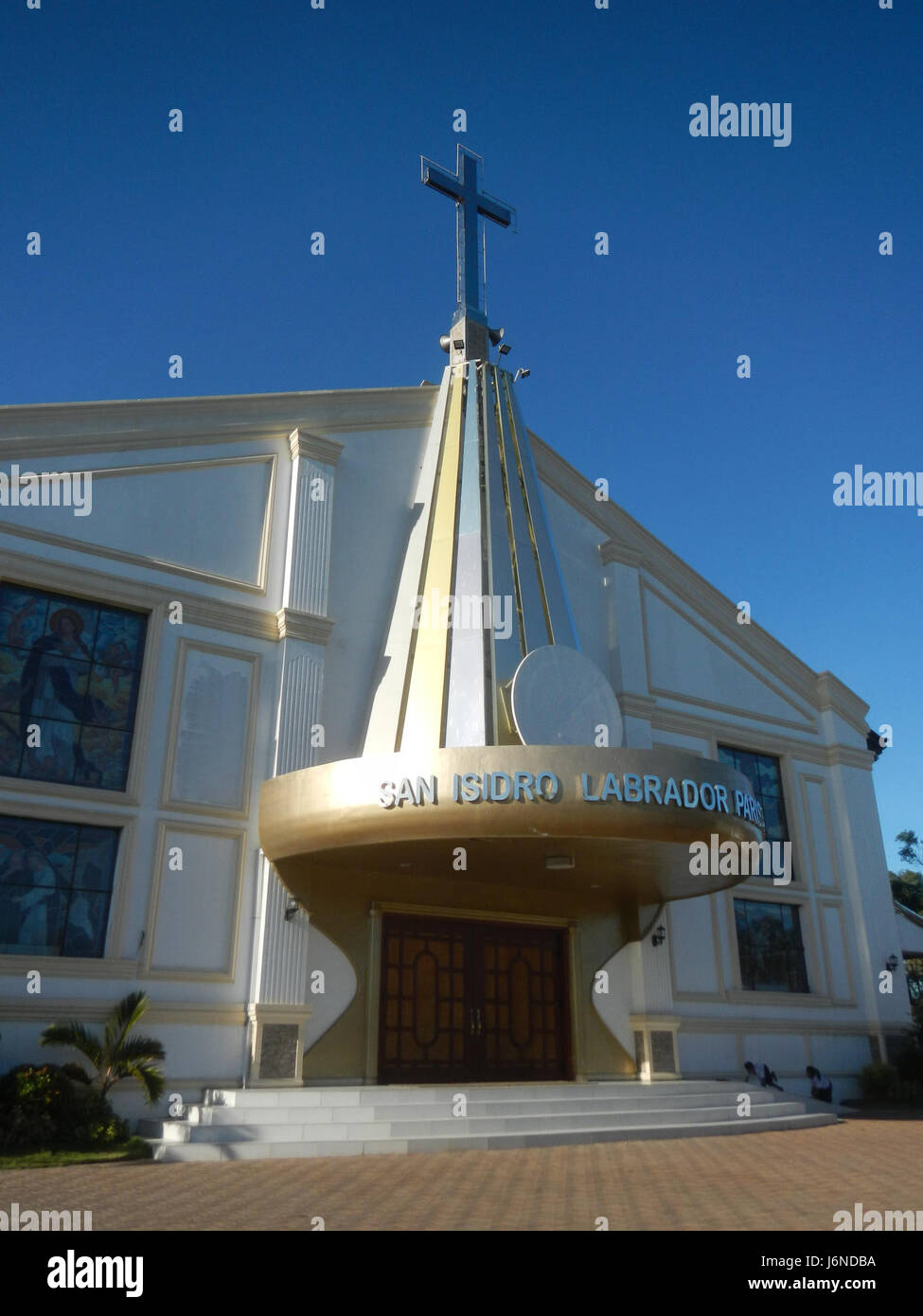 The San Isidro Labrador Parish Church in Liciada, Bustos, Bulacan, is a ...
