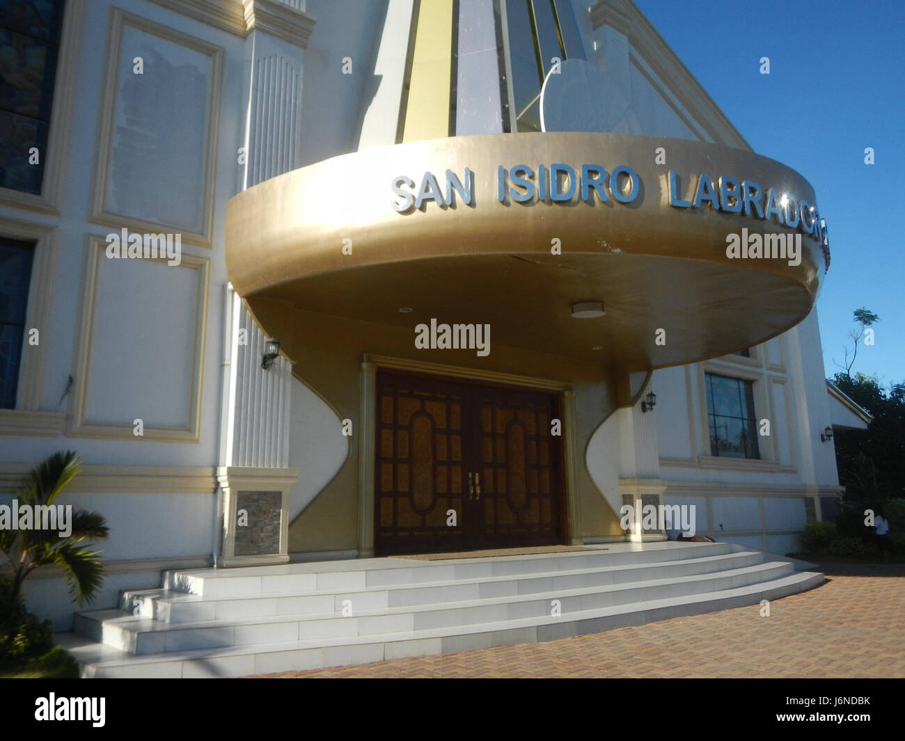 San Isidro Labrador Parish Church in Liciada, Bustos, Bulacan, is a ...