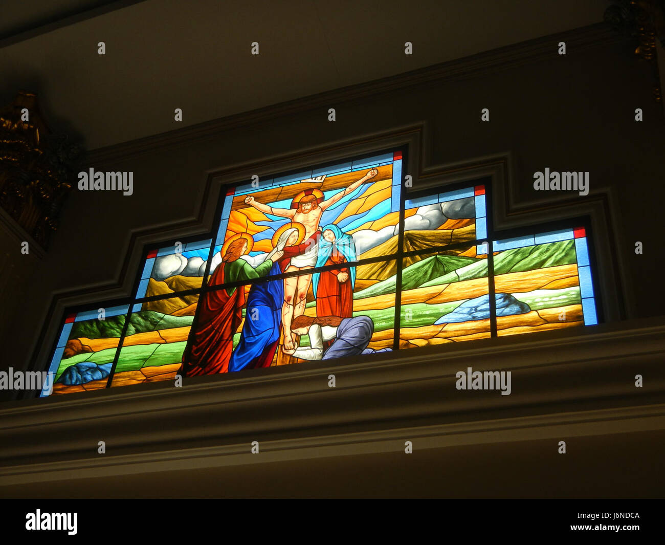 The San Isidro Labrador Parish Church in Liciada, Bustos, Bulacan, is a ...