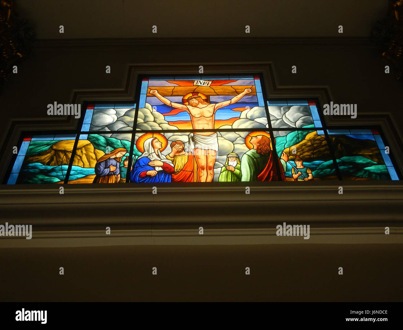 The San Isidro Labrador Parish Church in Liciada, Bustos, Bulacan, is a ...