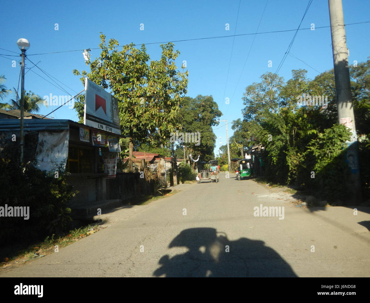 A 2018 photograph showing lush paddy fields, grasslands, and farm ...