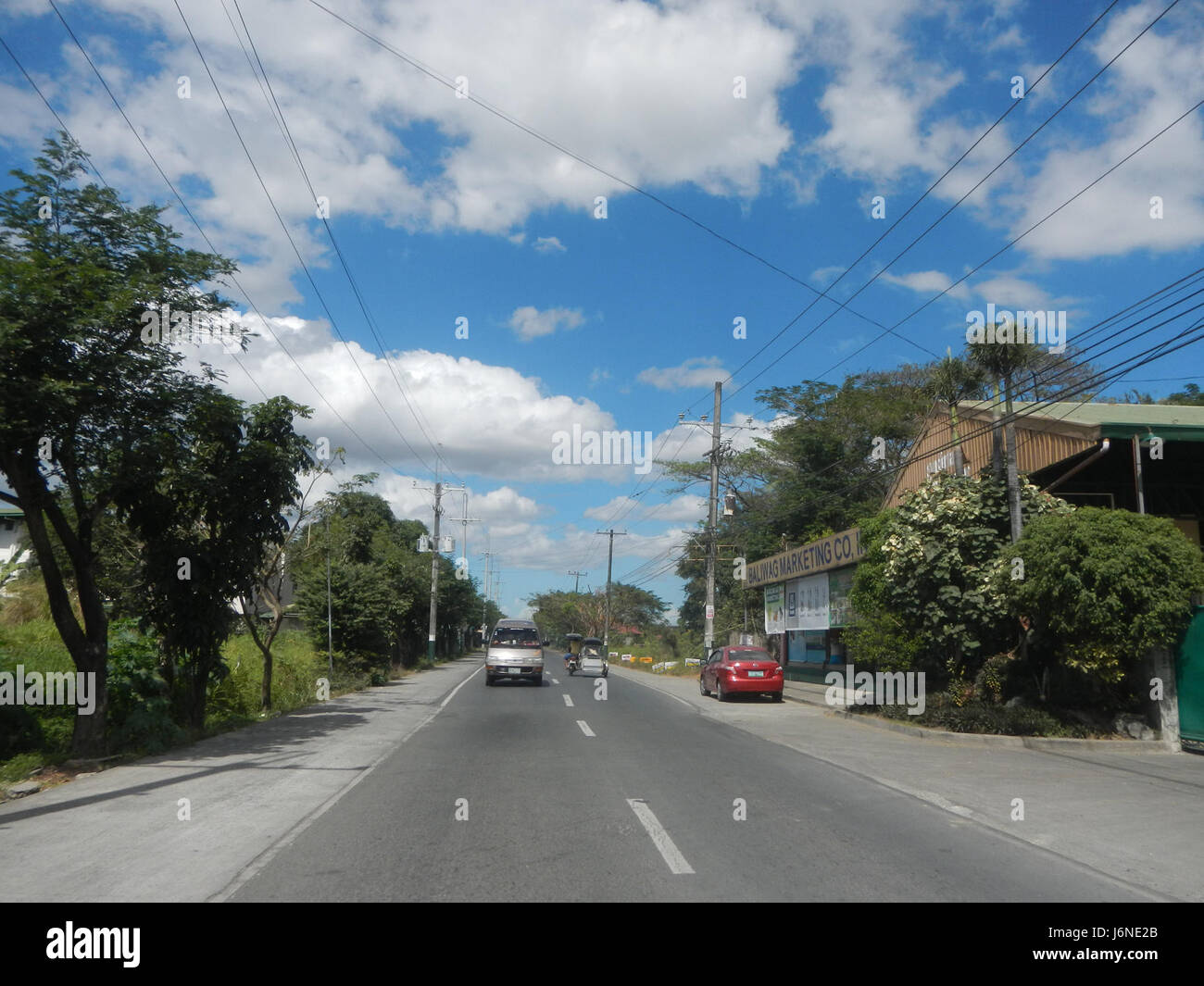 This refers to a section of provincial road connecting various towns in ...