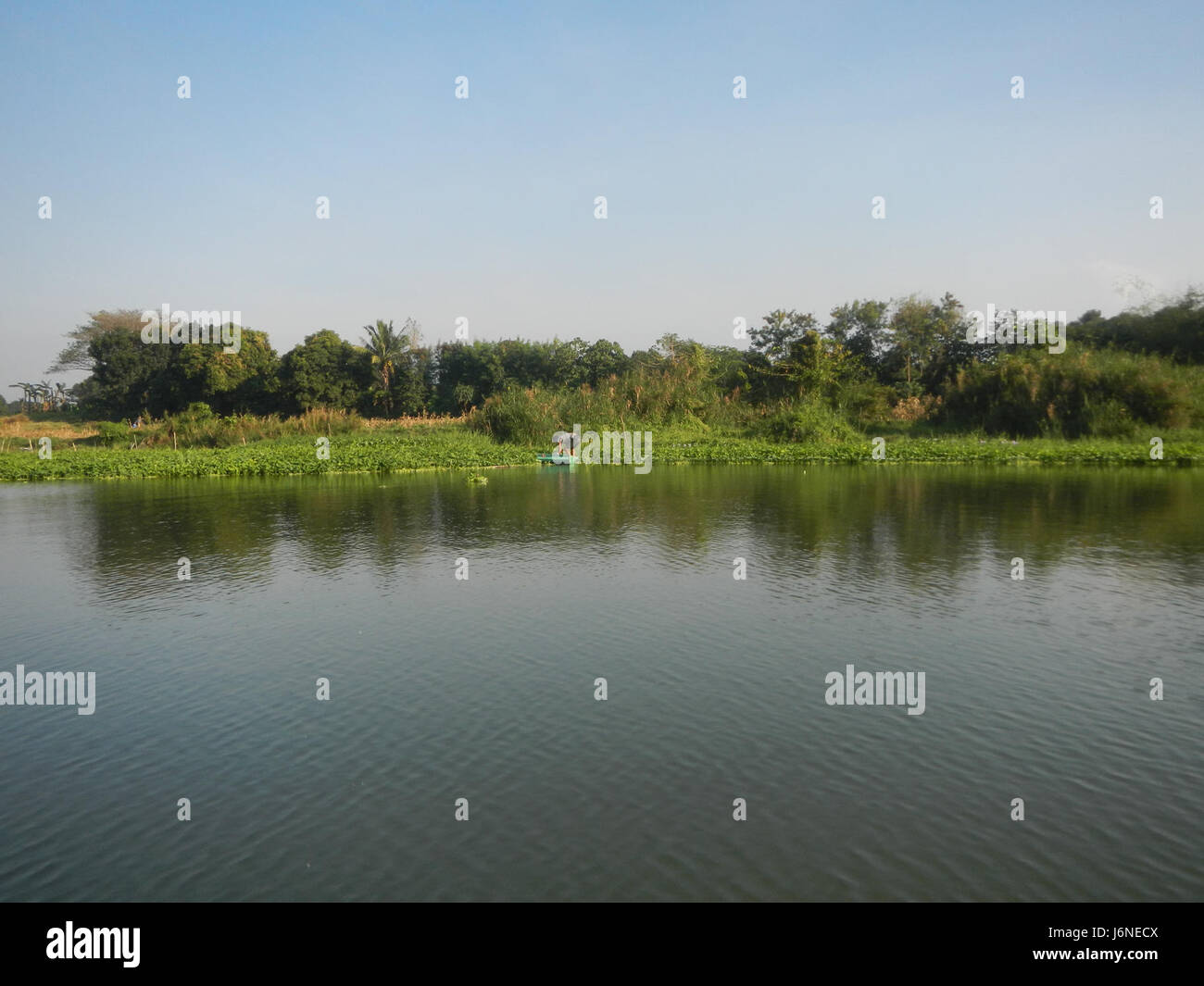 This image depicts the riverbanks of the Pulilan area in Bulacan ...