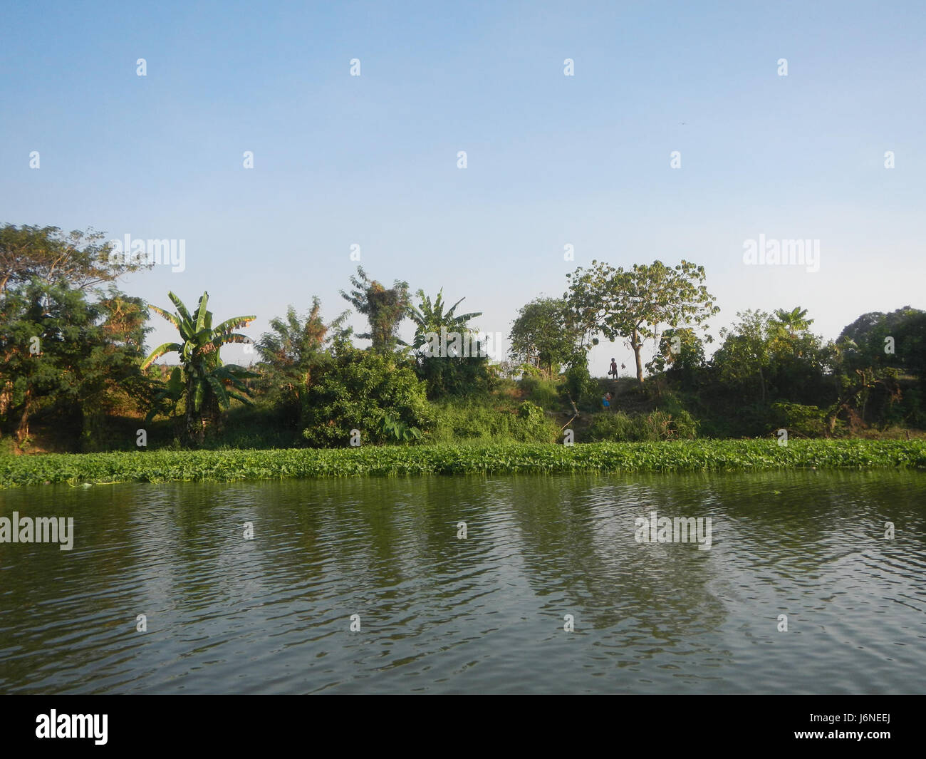 The riverbanks in Pulilan, Bulacan, highlight the scenic beauty and ...