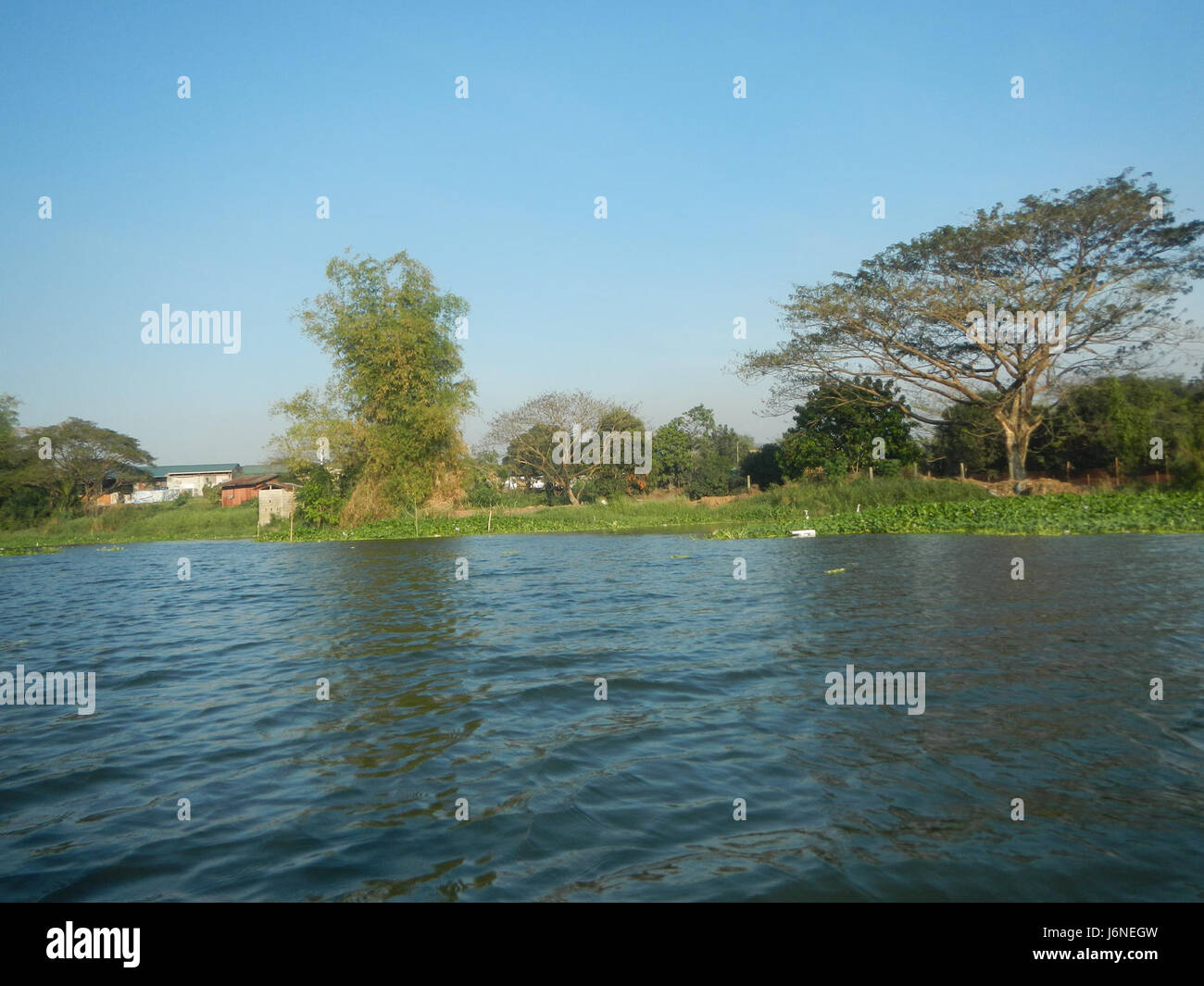 This image features the riverbanks of Pulilan, showing the areas of ...