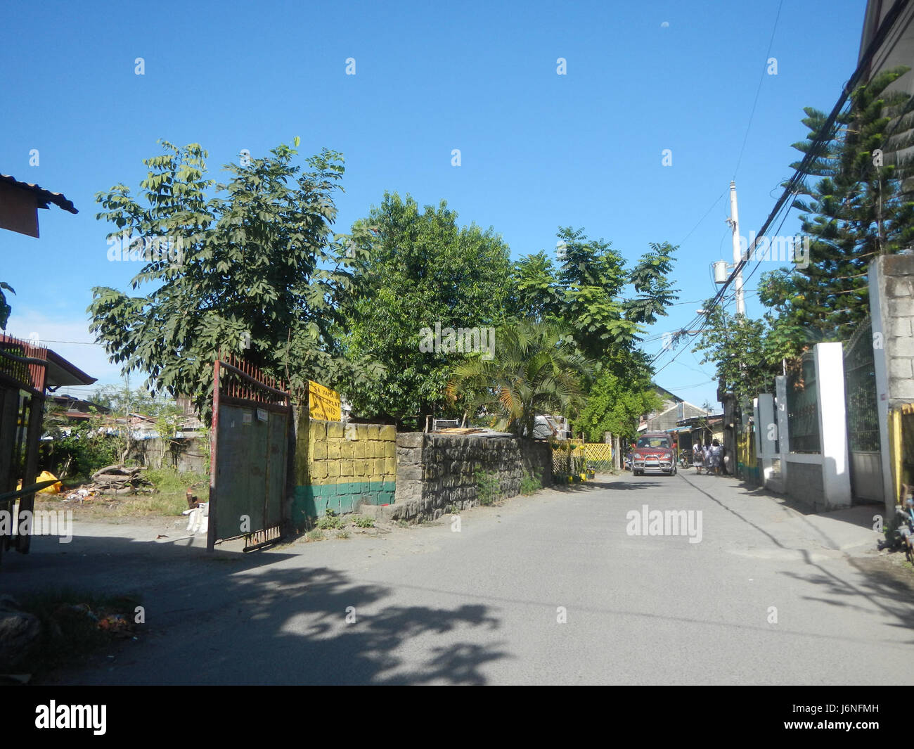 09399 Pritil paddy fields trees grasslands irrigation Roads Guiguinto ...