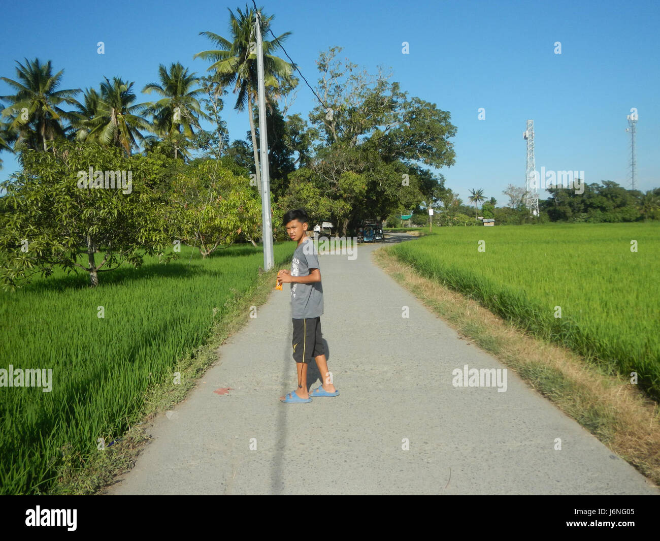 An image of the Pritil area in Guiguinto, Bulacan, Philippines, showing ...