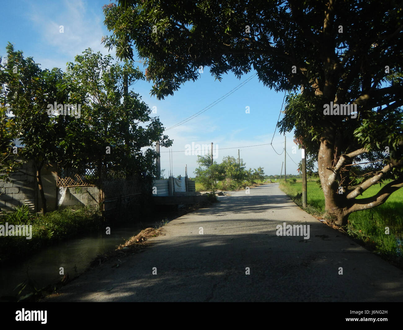 The Pritil area in Guiguinto, Bulacan, is characterized by vast paddy ...