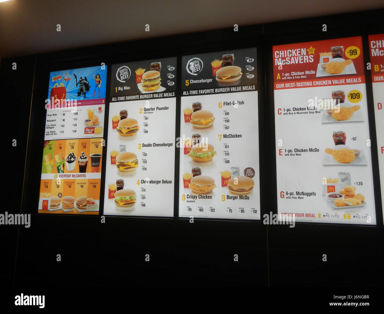 09401 McDonald's advertisements and Interiors Philippines 12 Stock ...
