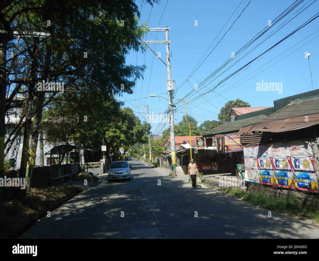 06428 Poblacion San Roque Construction Pandi Bulacan Road 11 Stock ...