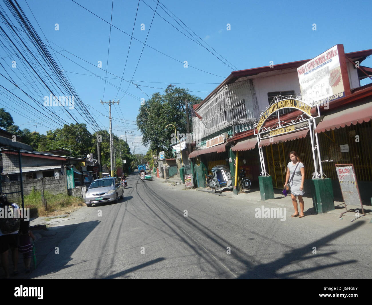This entry depicts the construction activities along the Pandi Bulacan ...