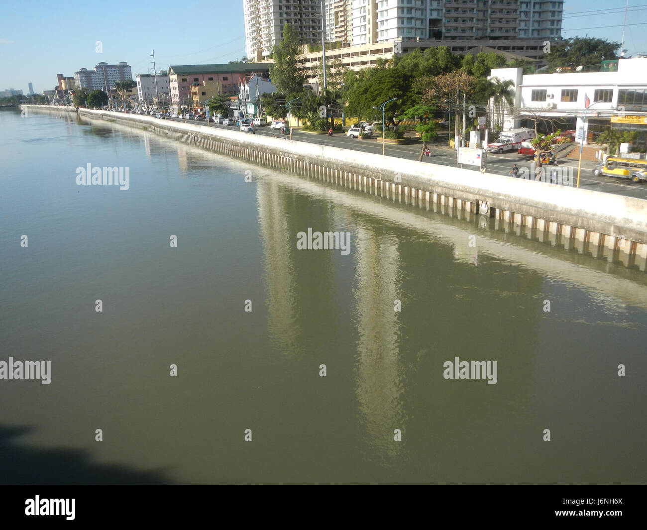 An image of the bridge connecting Makati and Mandaluyong City, located ...