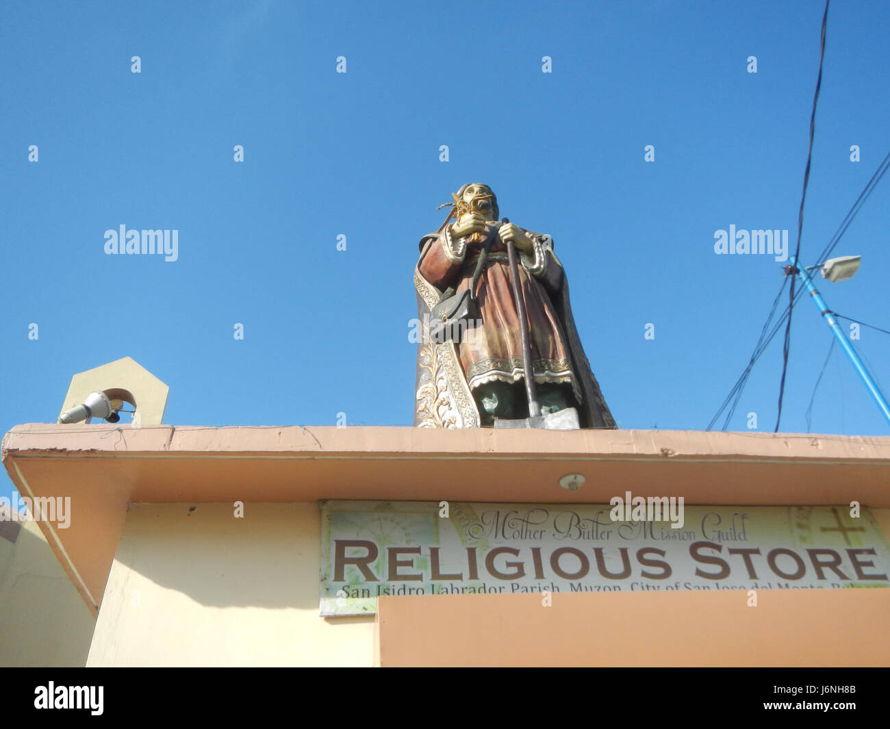 This refers to the San Isidro Labrador Church in Muzon, San Jose del ...