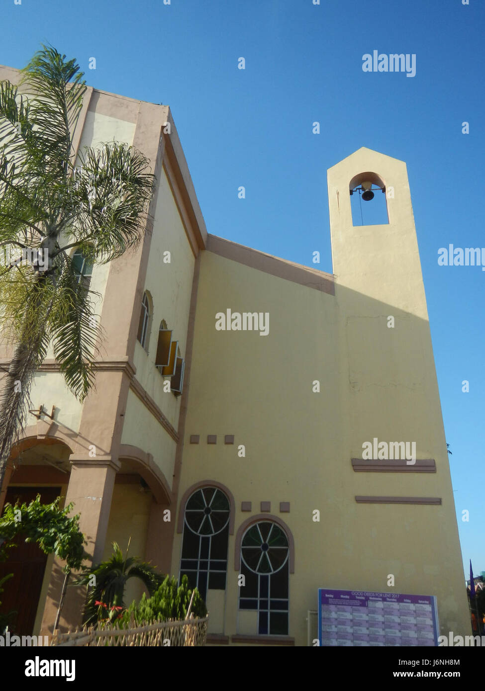 The San Isidro Labrador Church in Muzon, San Jose del Monte City, is ...