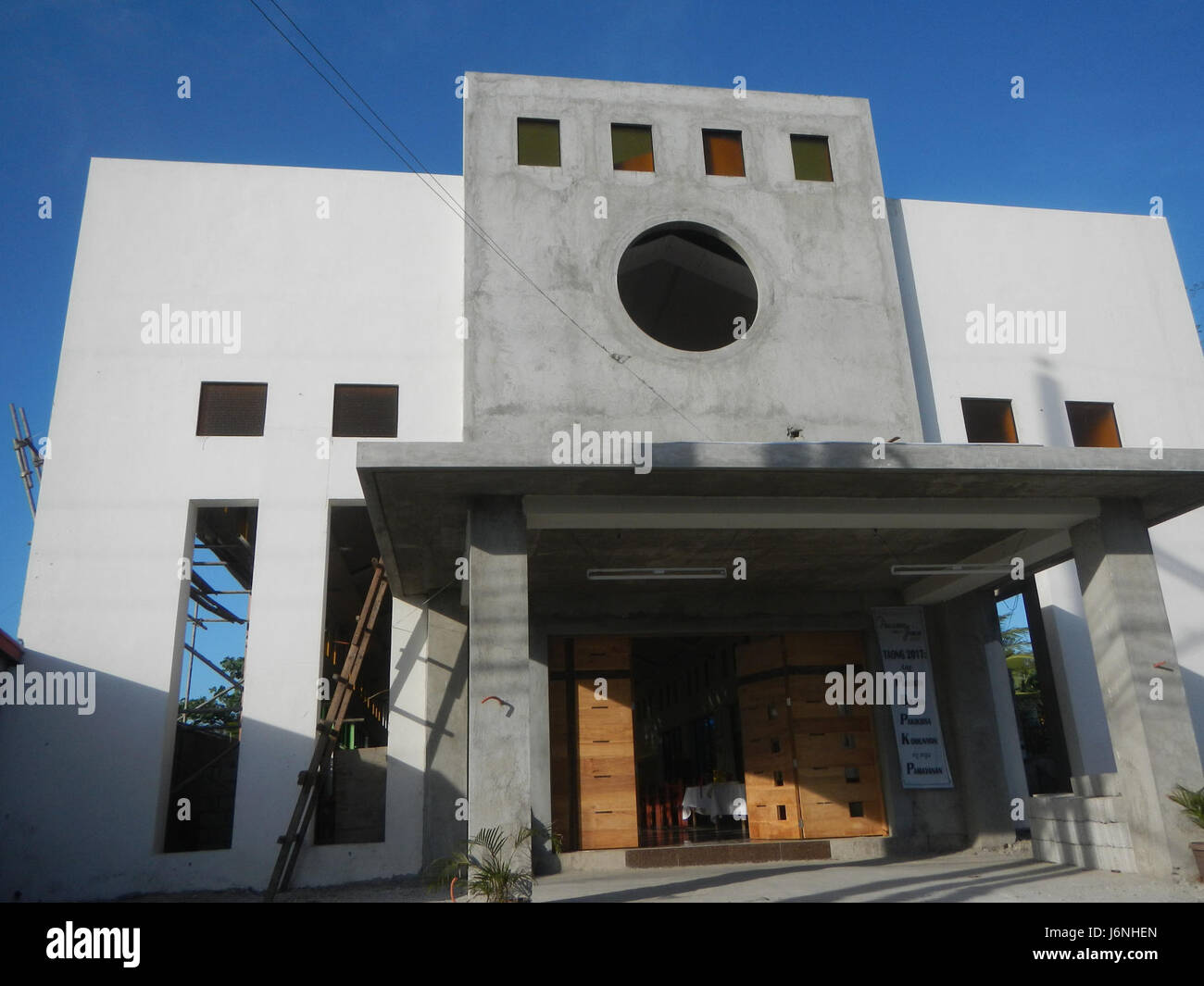 The construction of the Mother of Perpetual Help Chapel in Gaya-Gaya ...