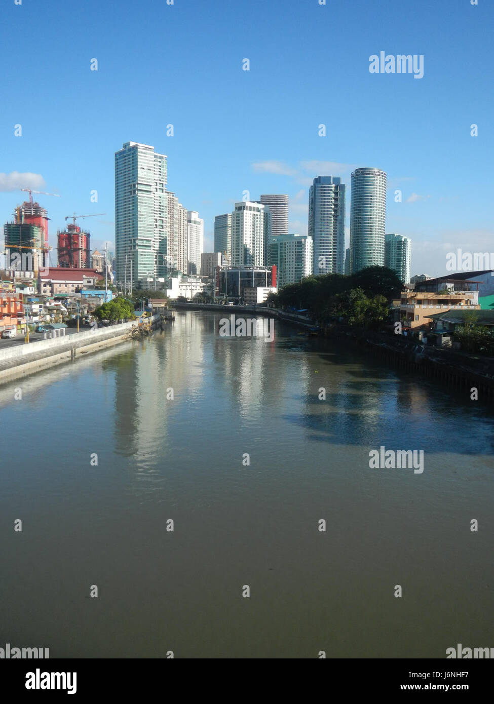 This image captures the Hulo Mini Park located near the Makati and ...