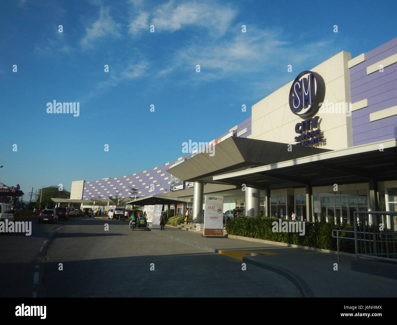 The exterior view of SM City San Jose Del Monte in Bulacan, Philippines ...
