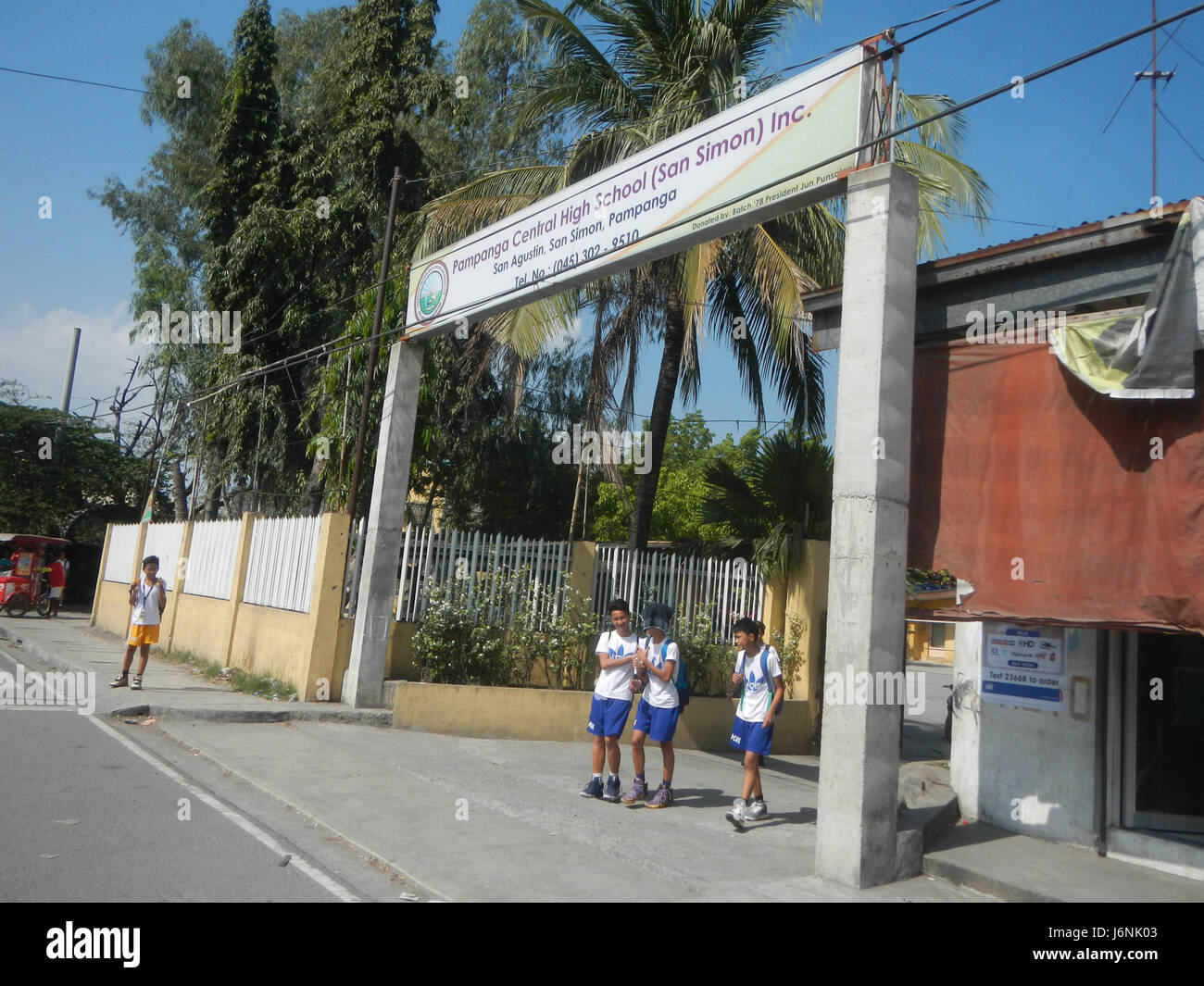 This image depicts Pampanga Central High School in San Agustin, San ...