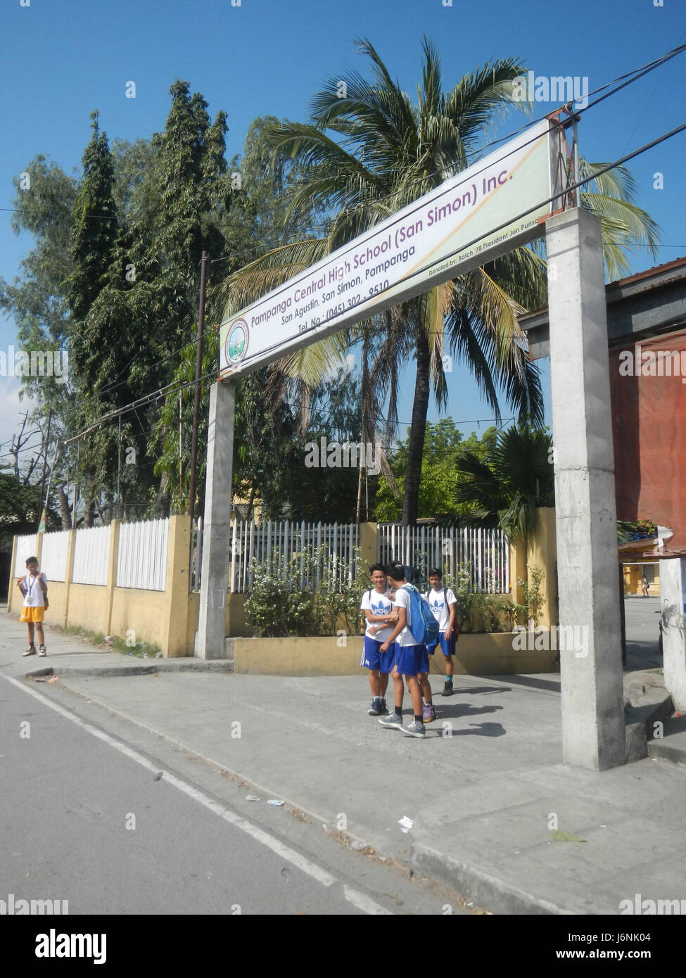Pampanga Central High School, located in San Agustin, San Simon ...