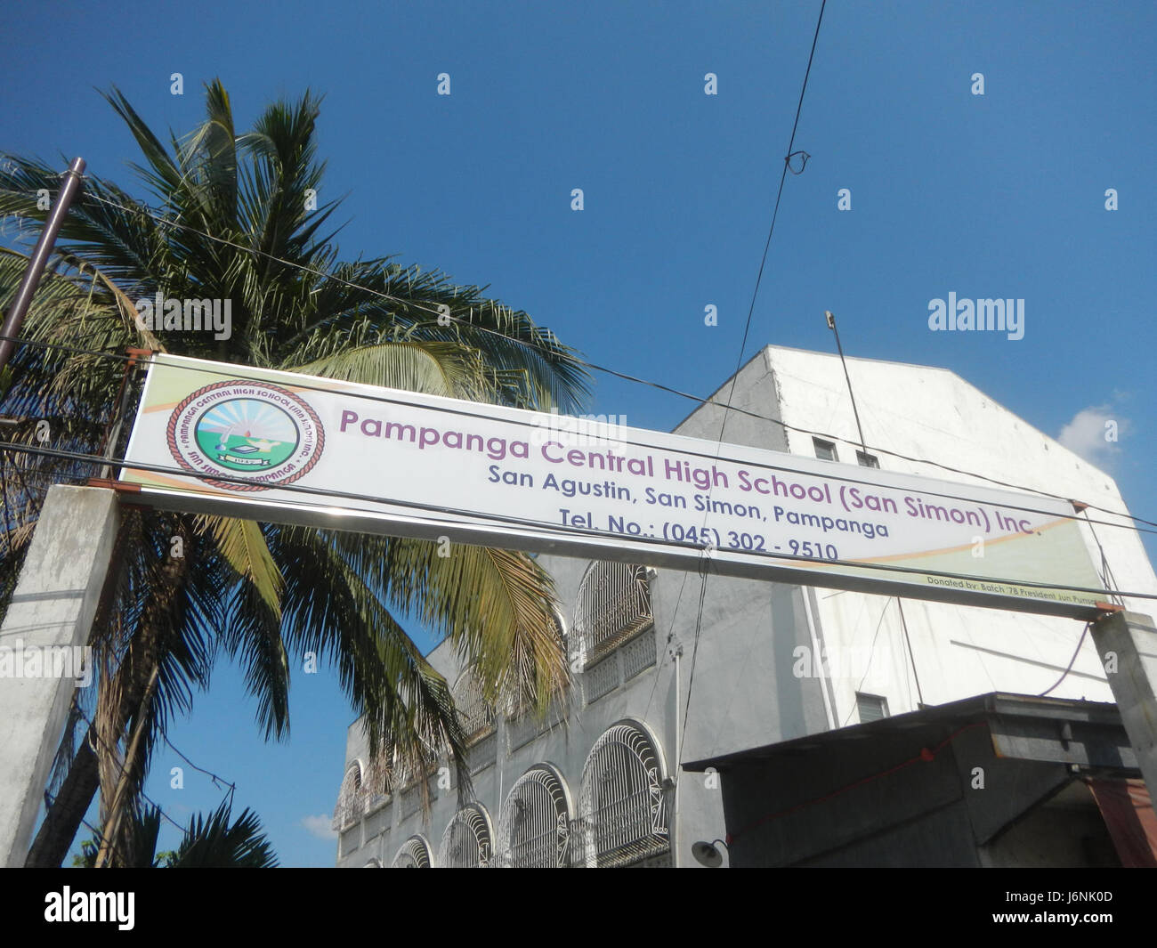 Pampanga Central High School, located in San Agustin, San Simon ...