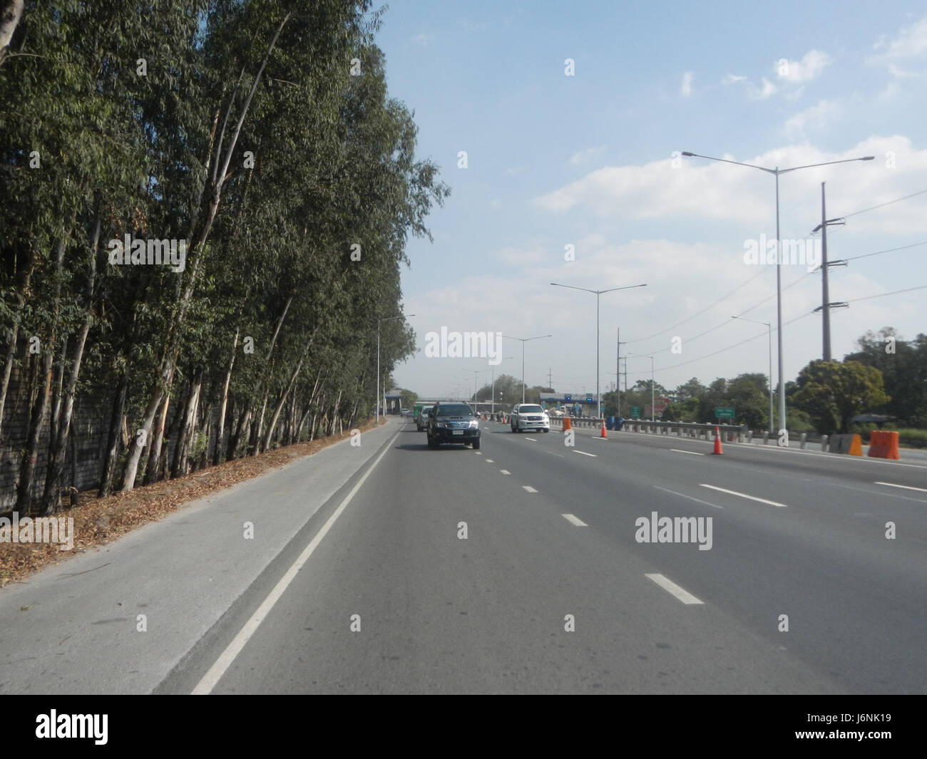 This image represents the San Simon Exit of the North Luzon Expressway ...