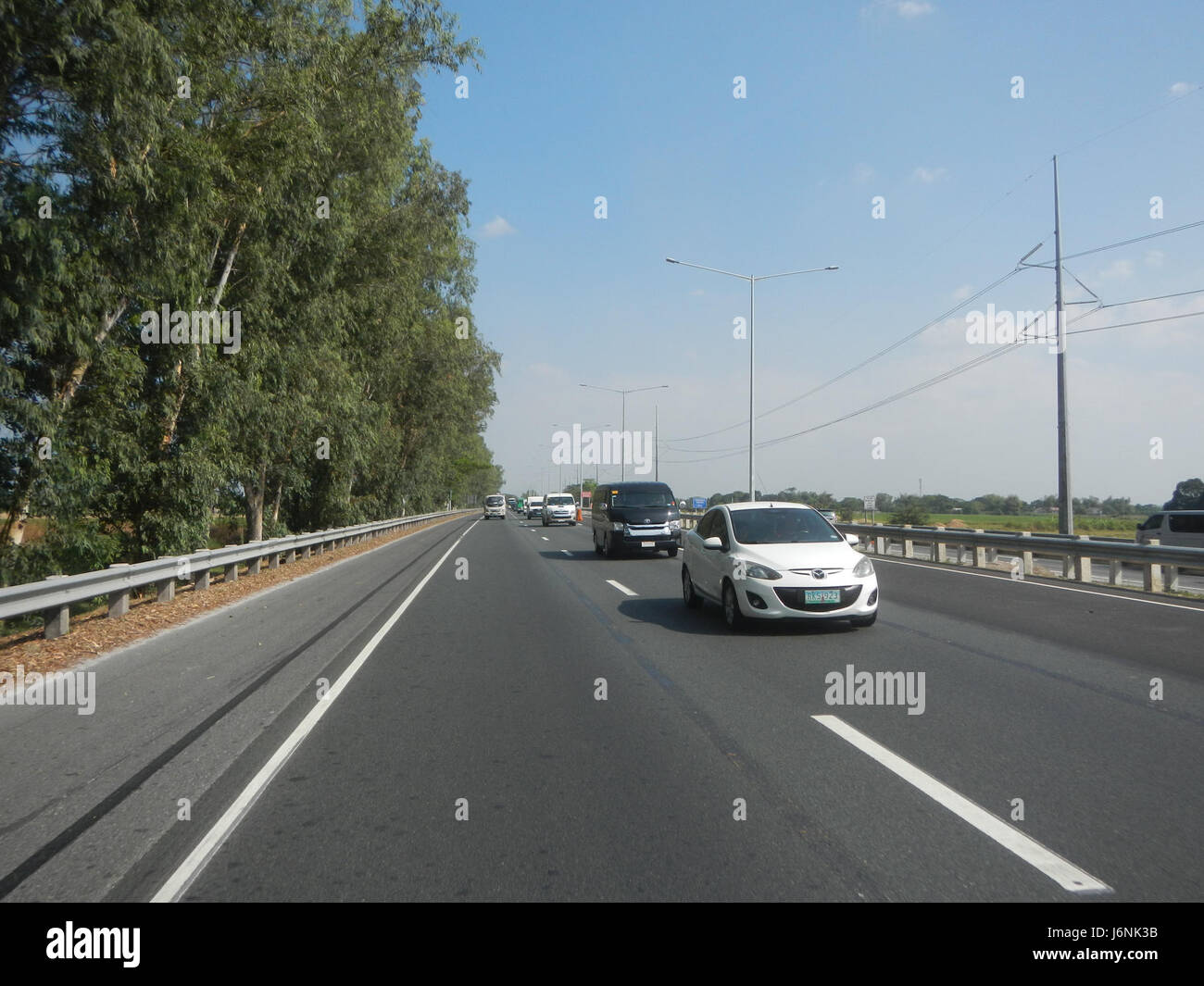 The San Simon Exit, located on the North Luzon Expressway in Santa ...