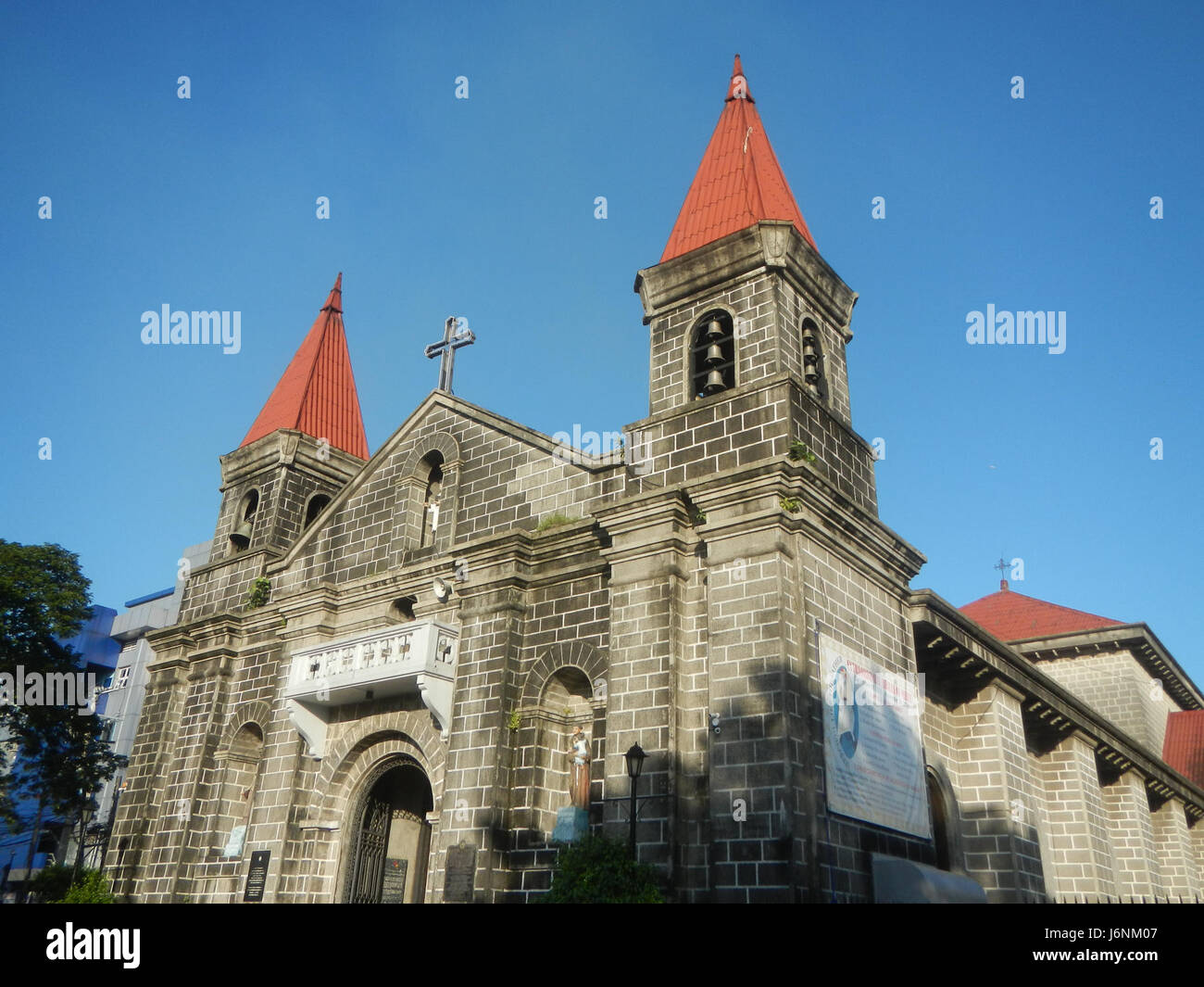 A photograph of the San Felipe Neri Parish Church located in Poblacion ...