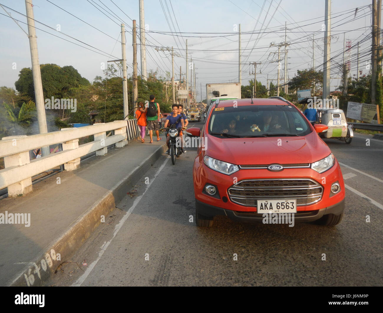 This image shows the MacArthur Highway Bridge in Marilao, Bulacan. The ...