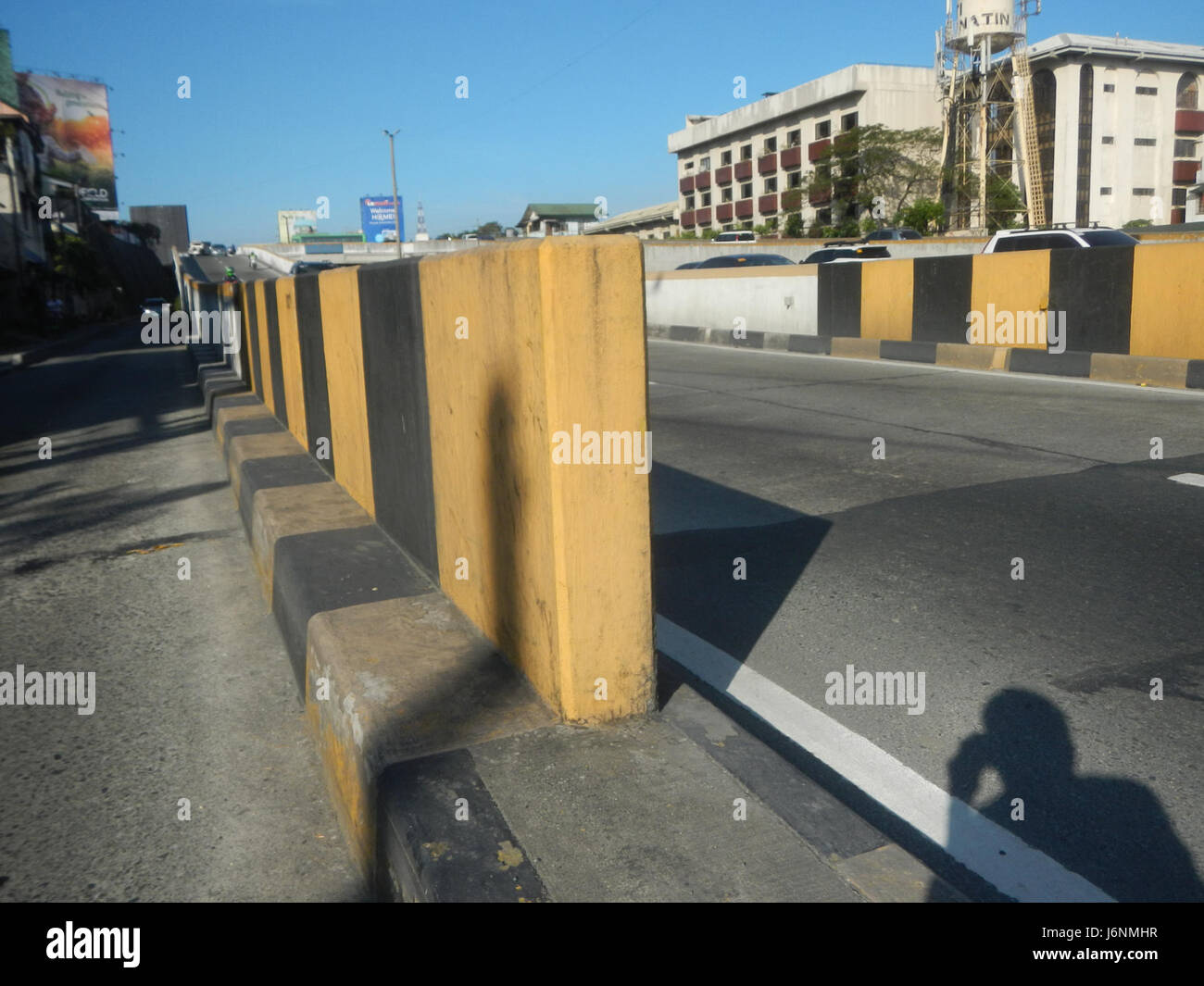 Photograph of the East Rembo pedestrian footbridge at the intersection ...