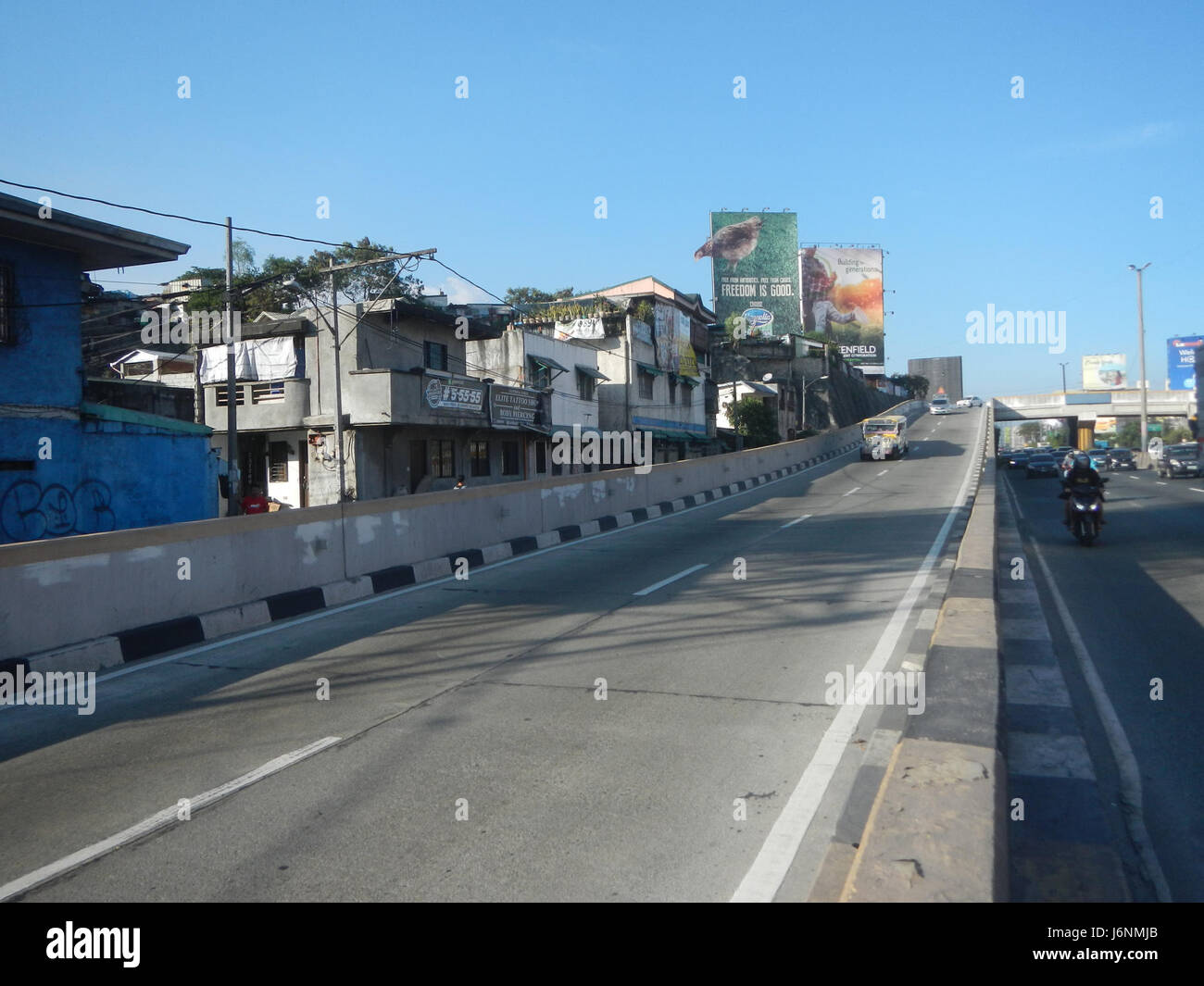 The East Rembo Pedestrian Footbridge is located in the busy ...